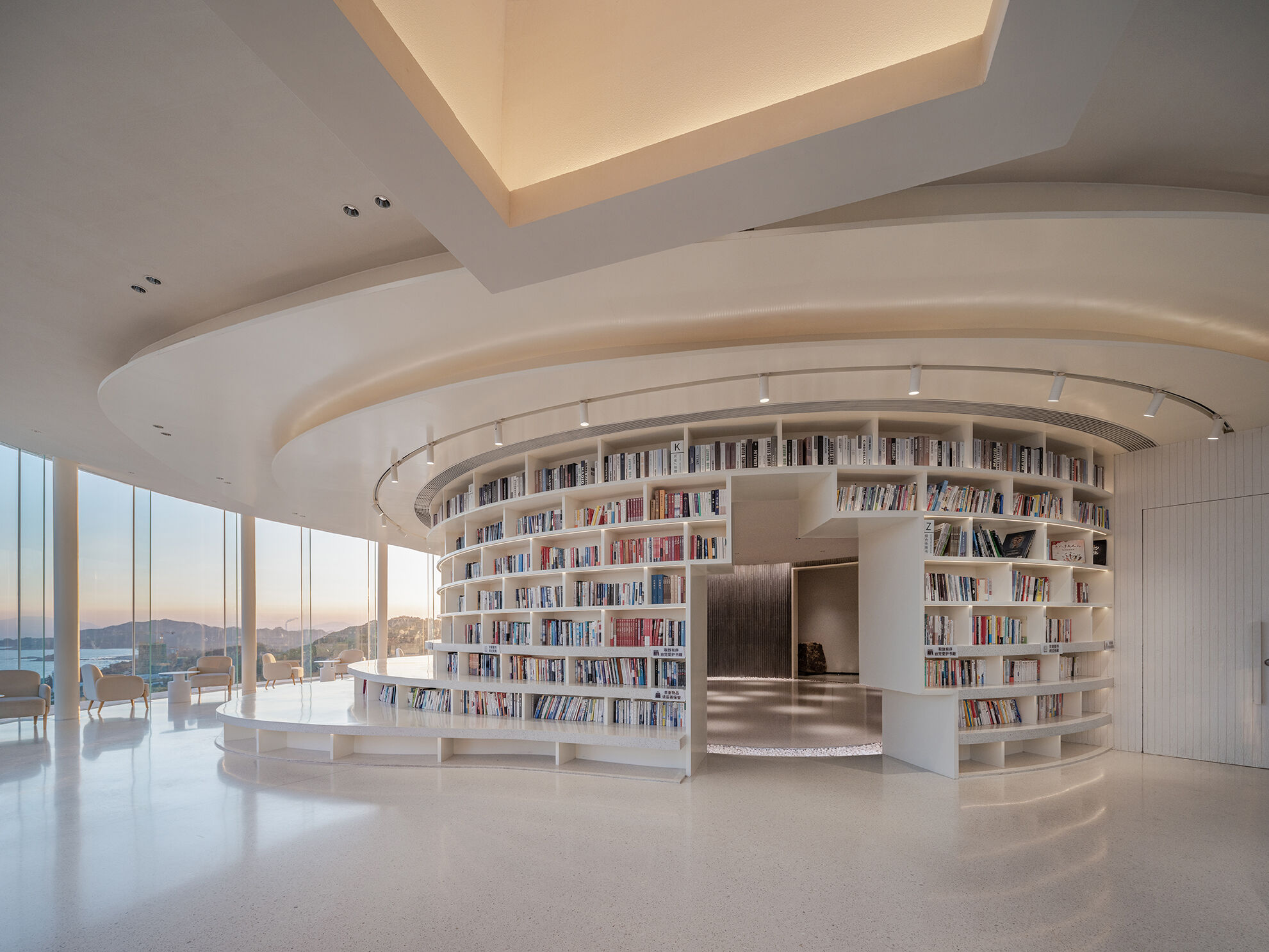 Gallery of Water Drop Library | 3andwich Design / He Wei Studio | Media ...