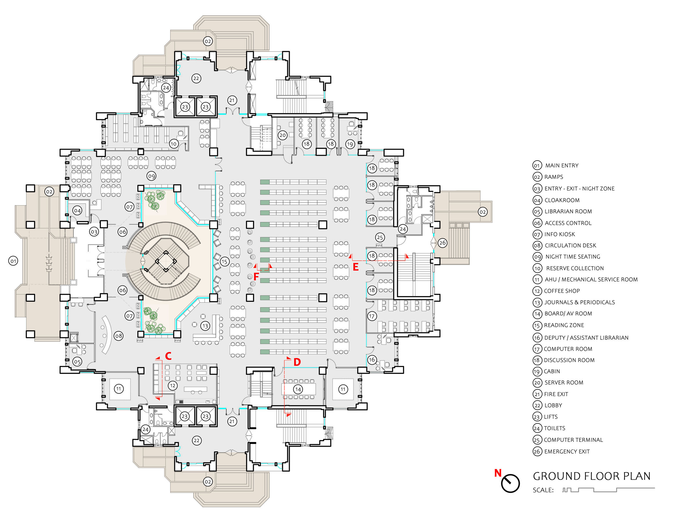 Gallery of Sharda University Library | Edifice Consultants Pvt. Ltd ...