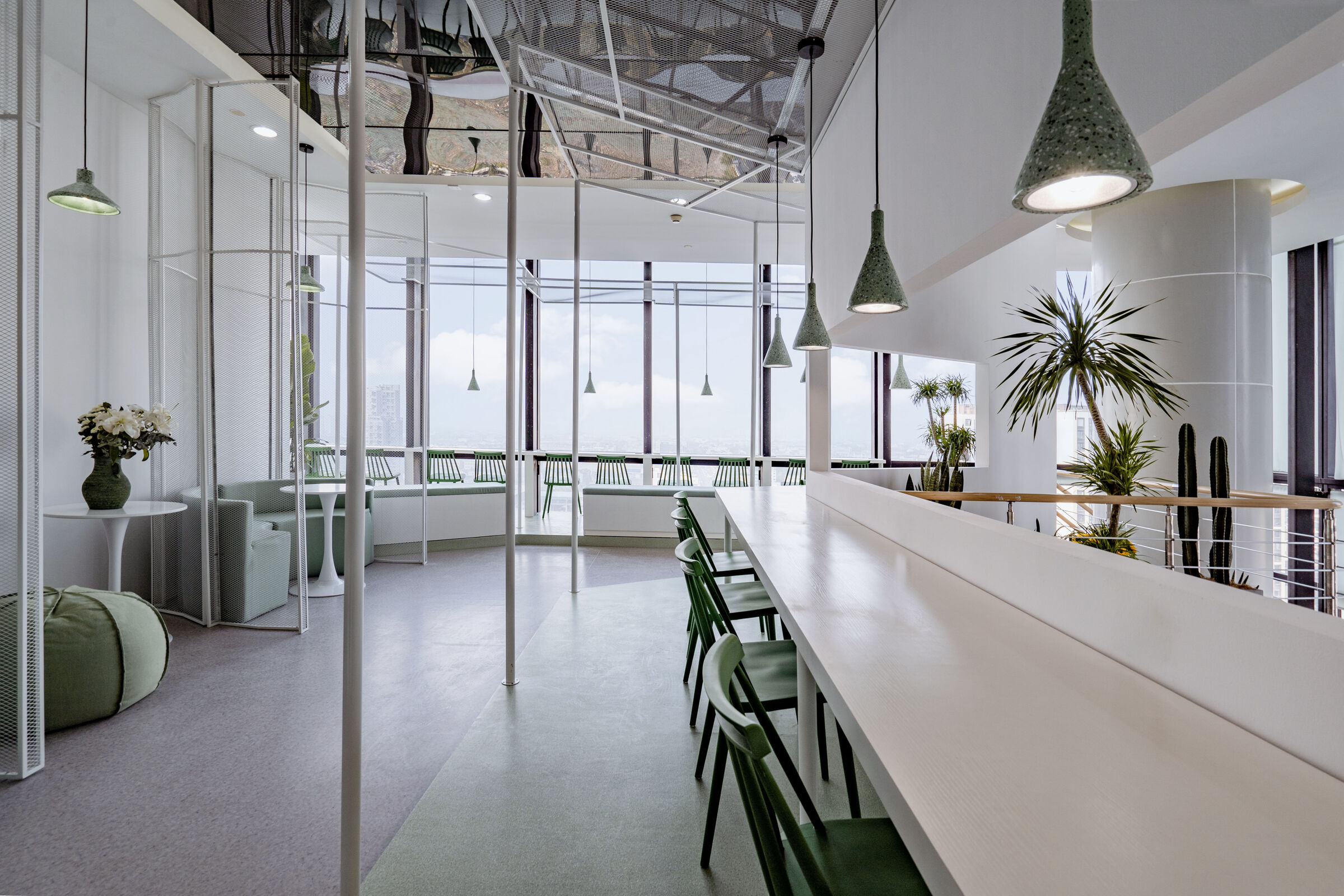 “Sky Gallery” Aerial Study Room | Parallect Design | Archello