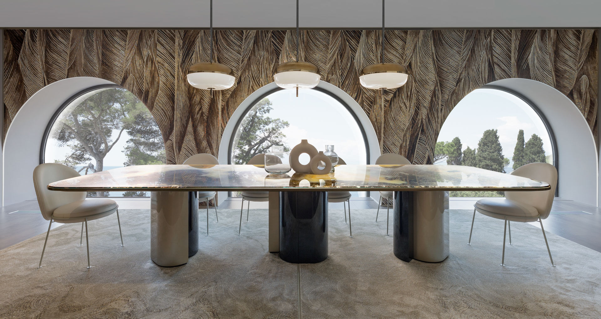 Philippe table 400 by Sicis | Archello