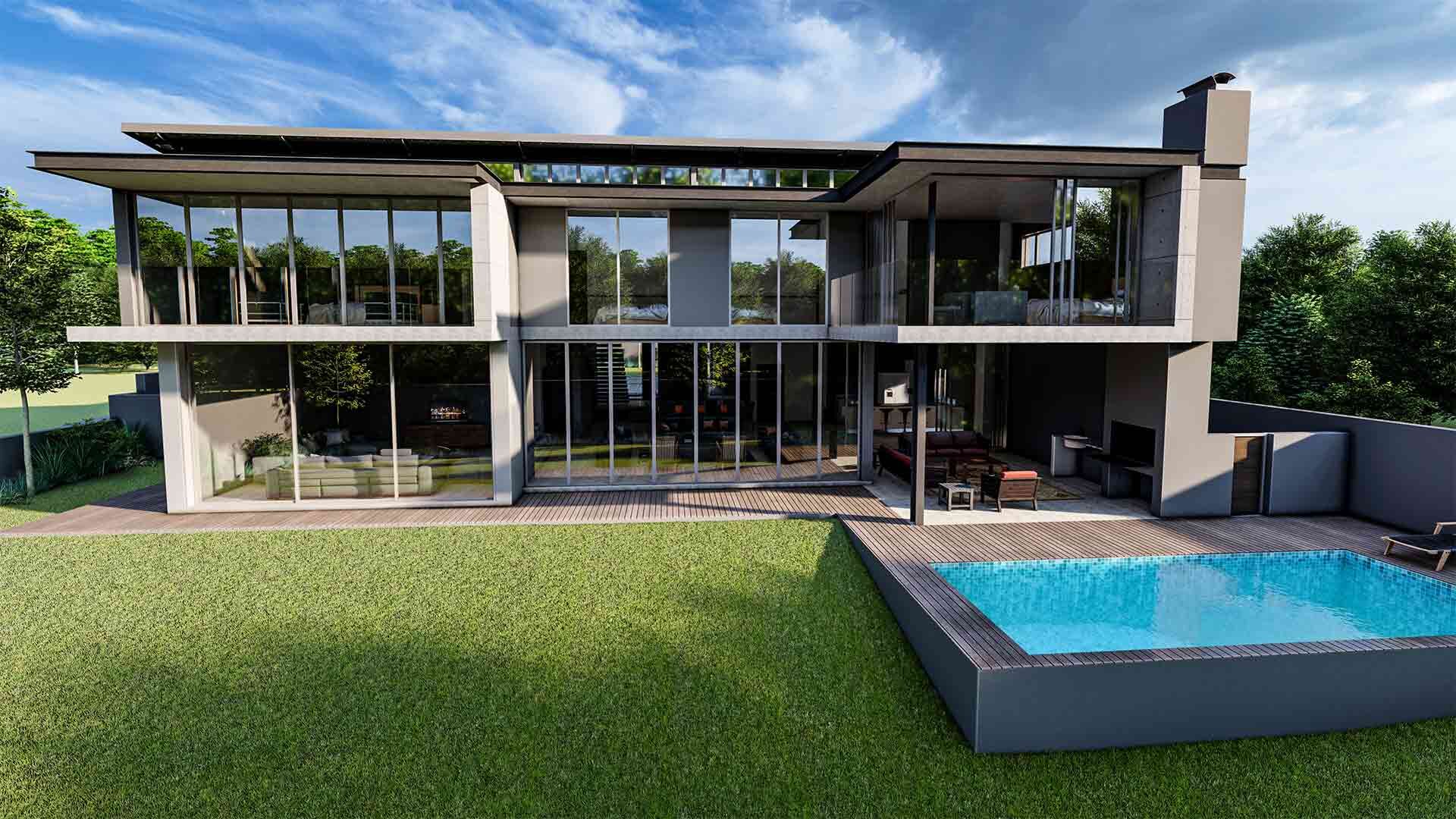 4 Bedroom House – 4B_3B_4G_568 | HOUSE PLANS | Archello