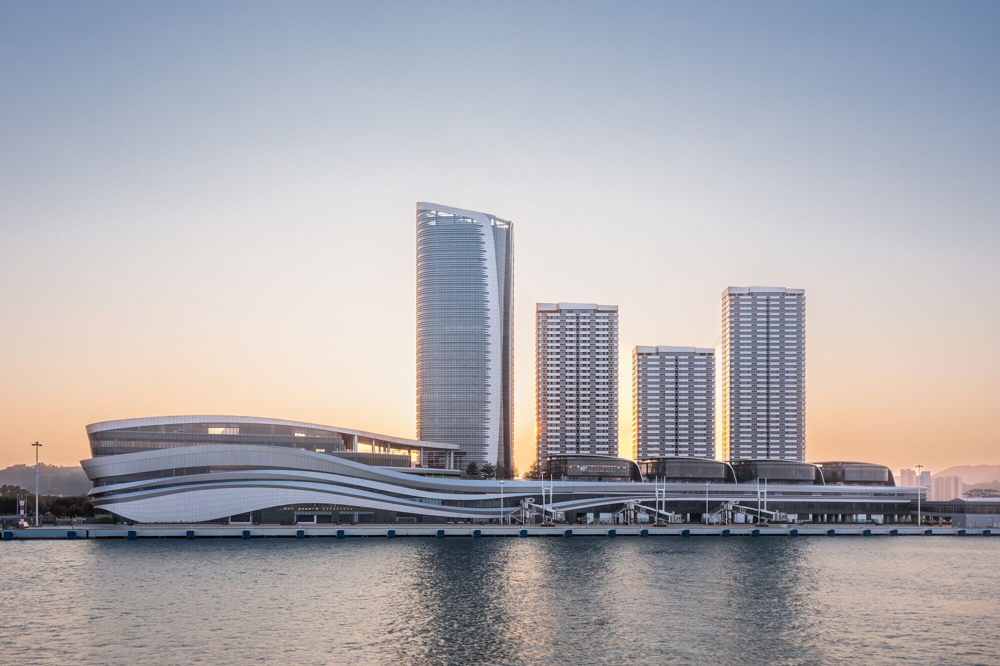 Nansha International Cruise Terminal Complex | Aedas | Archello