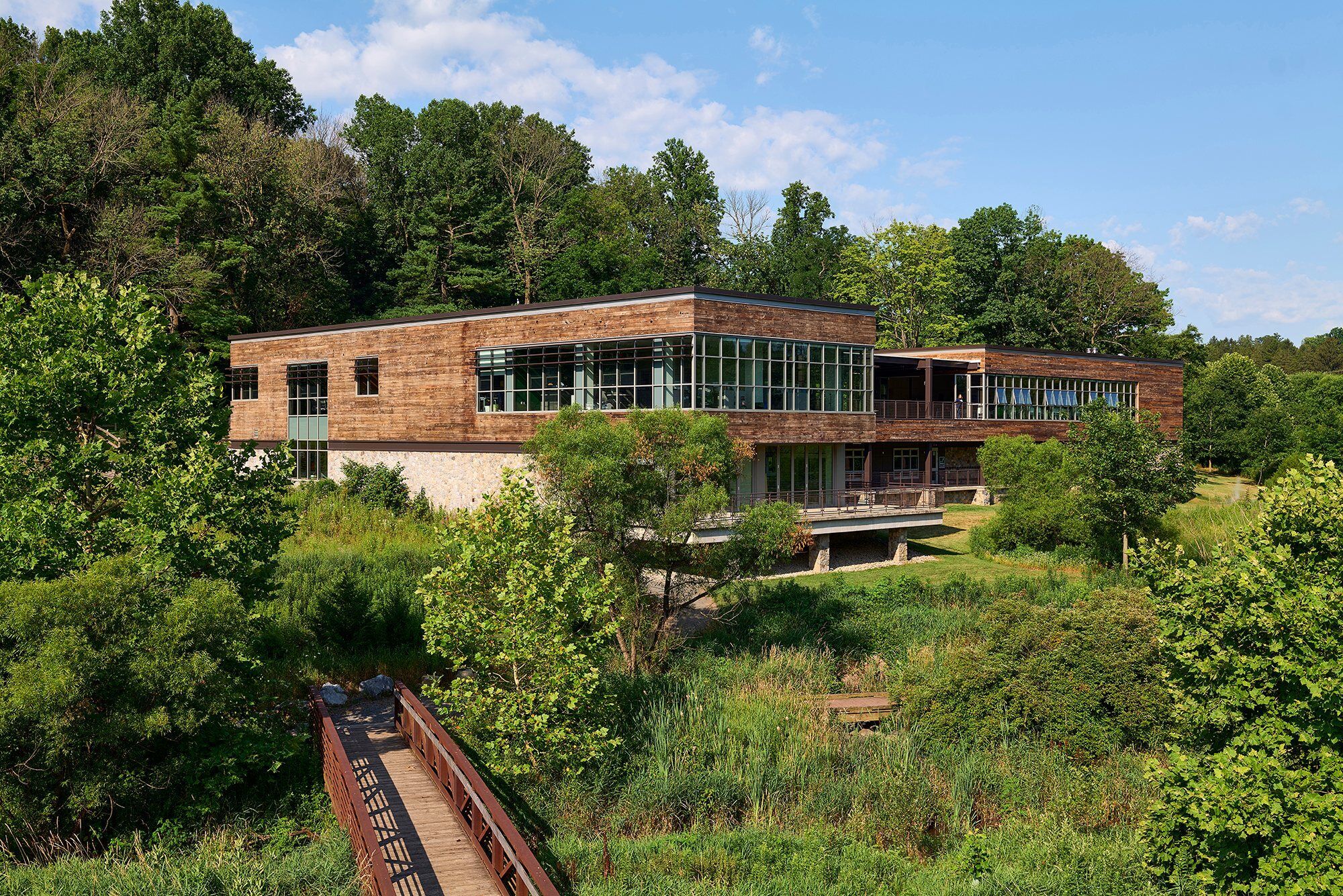 GWWO Architects celebrates sustainability by building over an existing ...