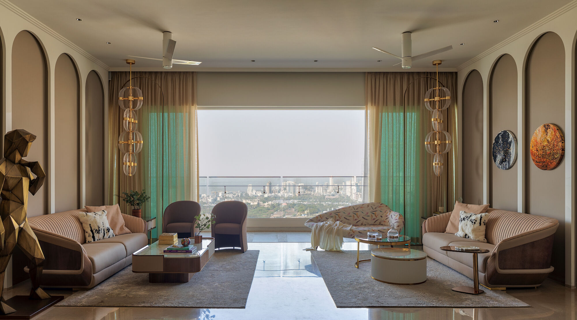 The Colonnade by Annkur Khosla Design Studio offers a showcase of ...