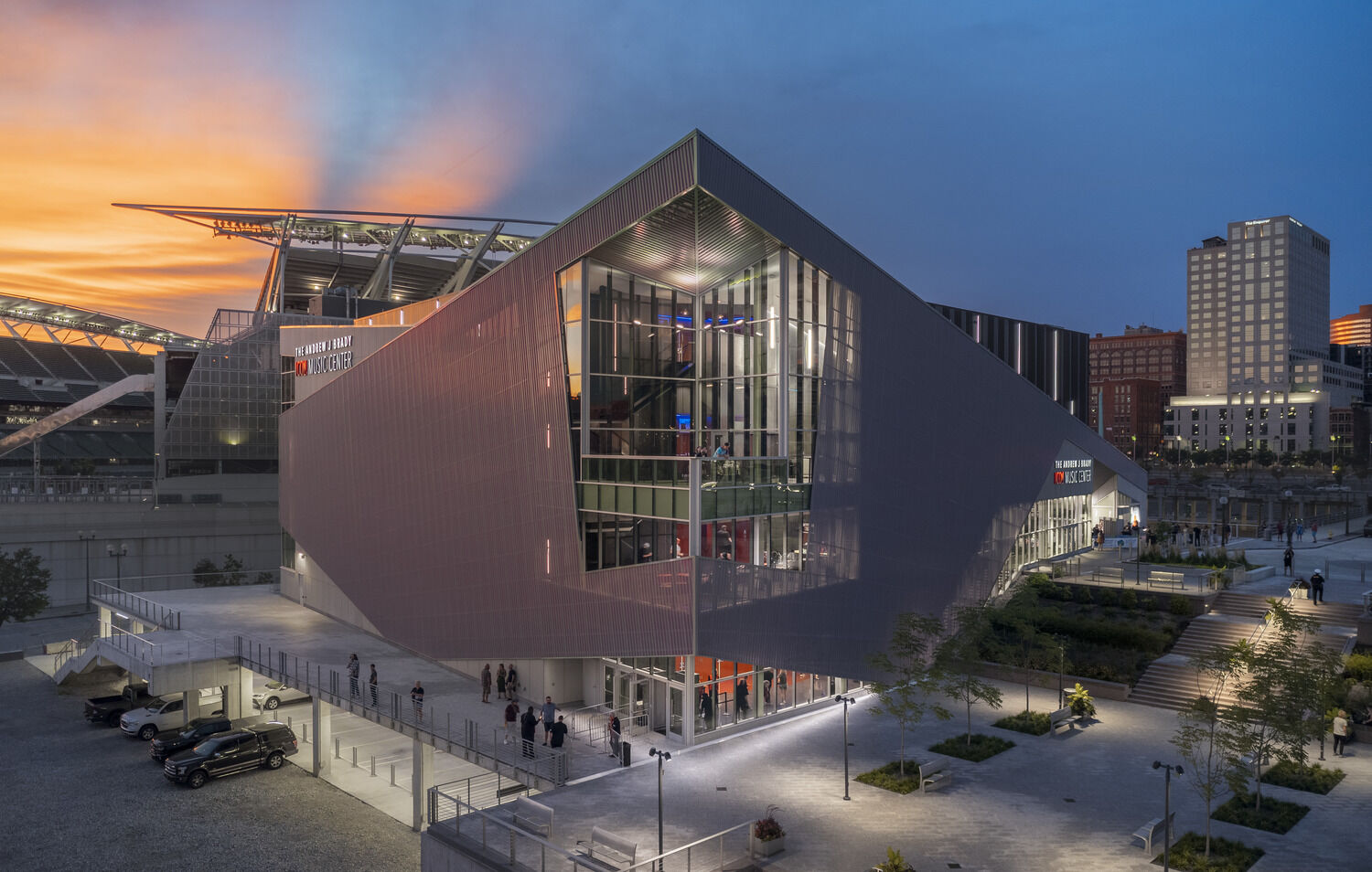 The Andrew J Brady Music Center | GBBN Architects Inc. | Archello