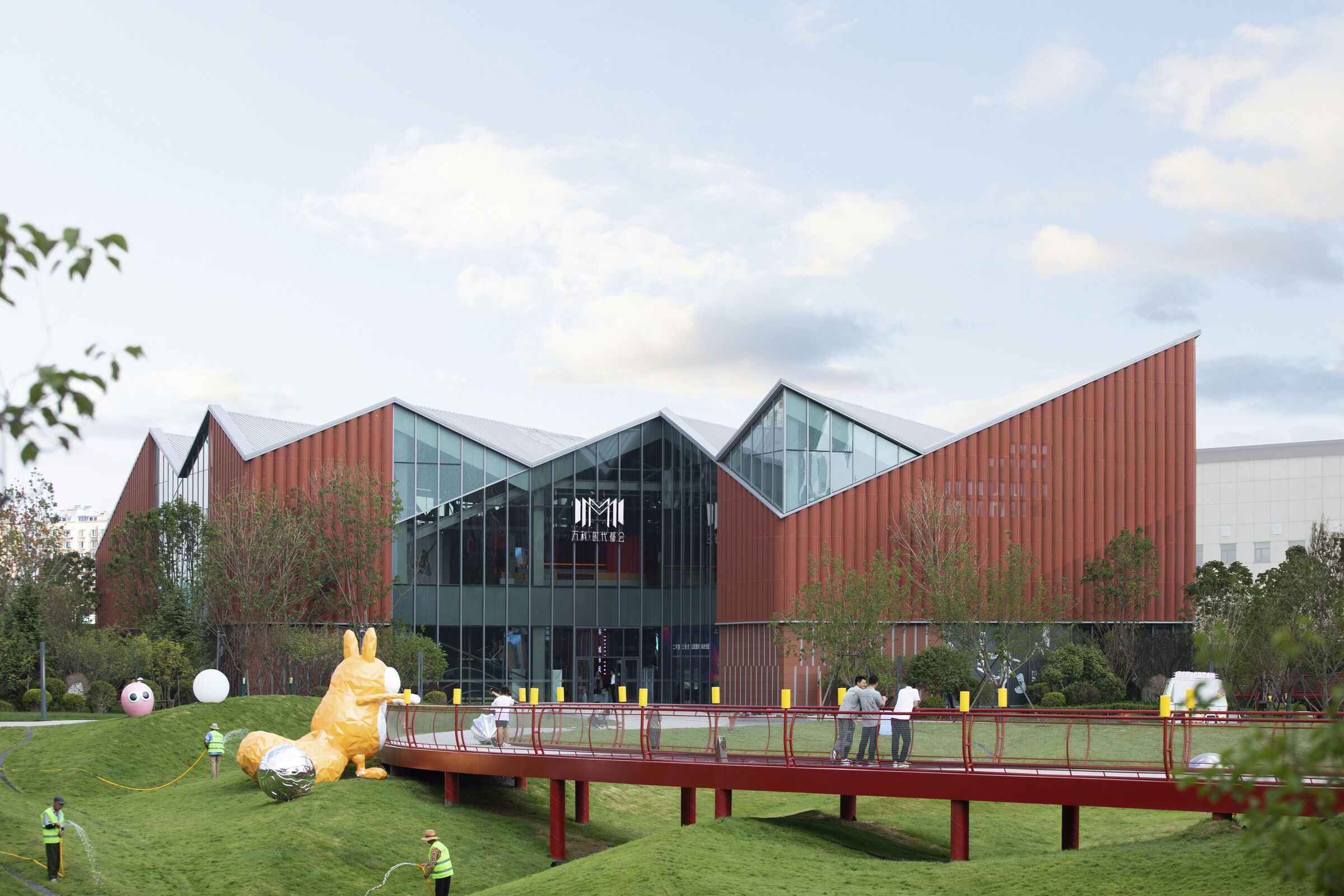 Gallery of Vanke Co., Changchun Community Sports Complex | GBBN ...