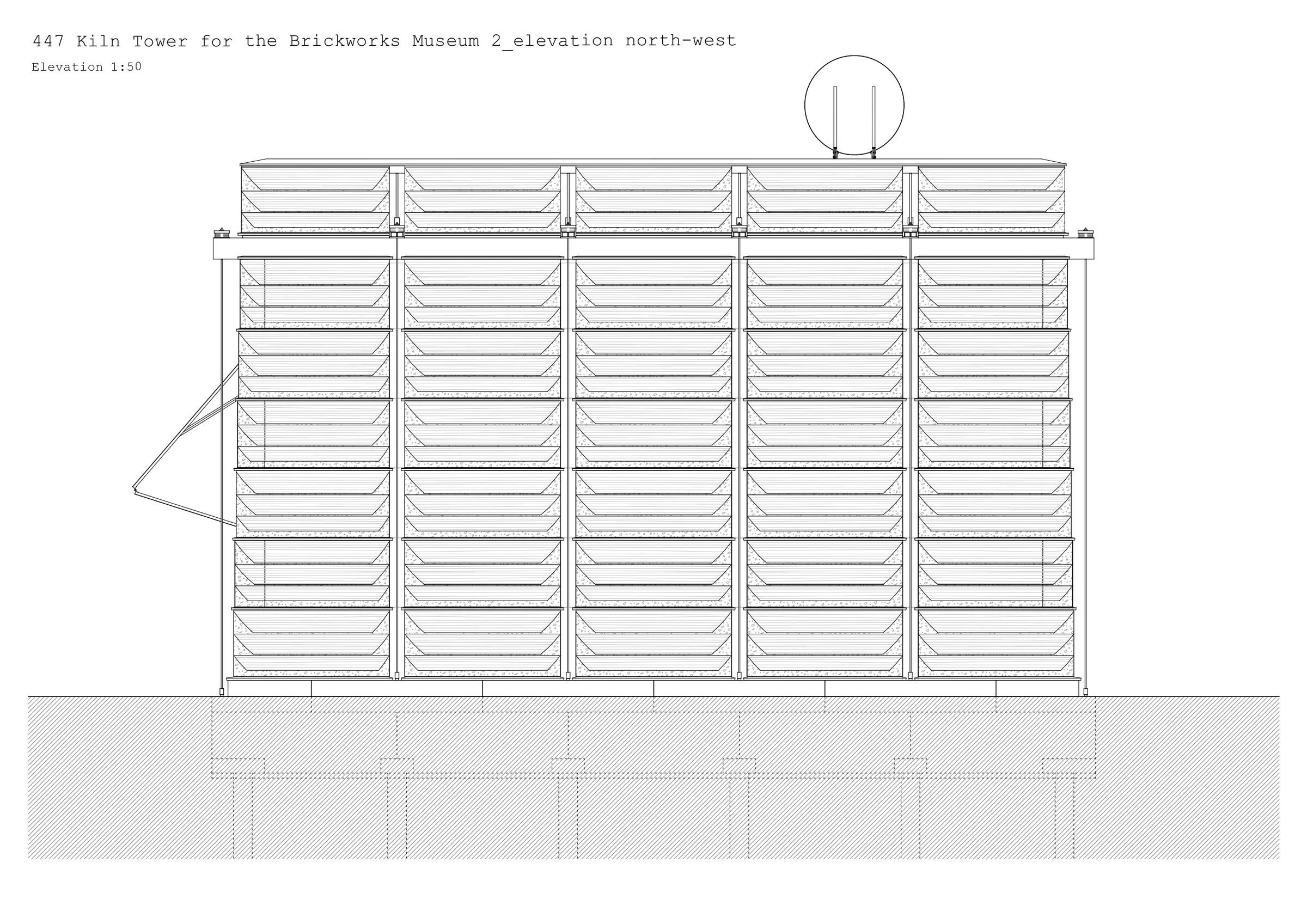 Gallery of Kiln Tower for the Brickworks Museum | Boltshauser ...