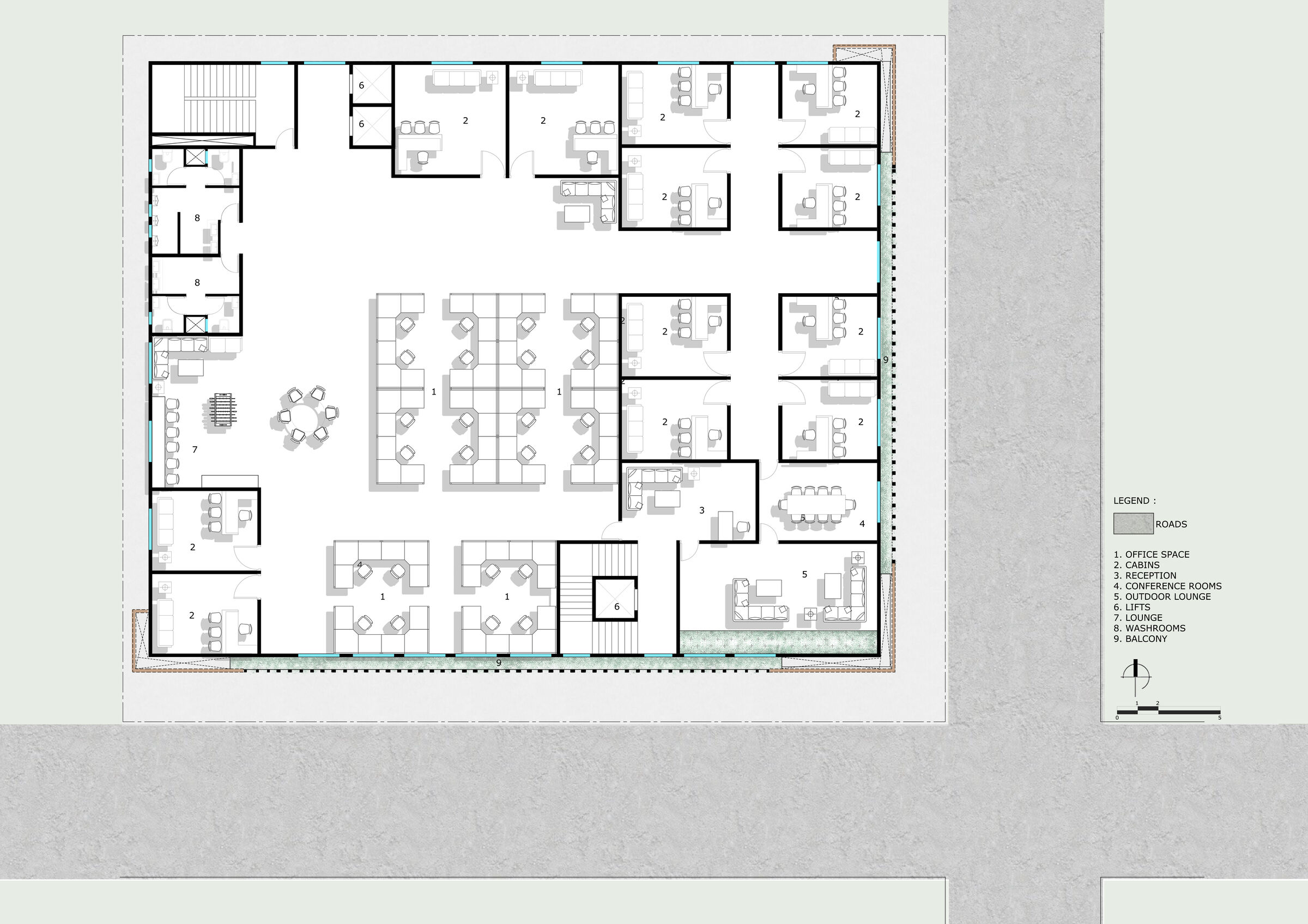 Veiled commercial complex | A.J Architects | Media - Renders | Archello