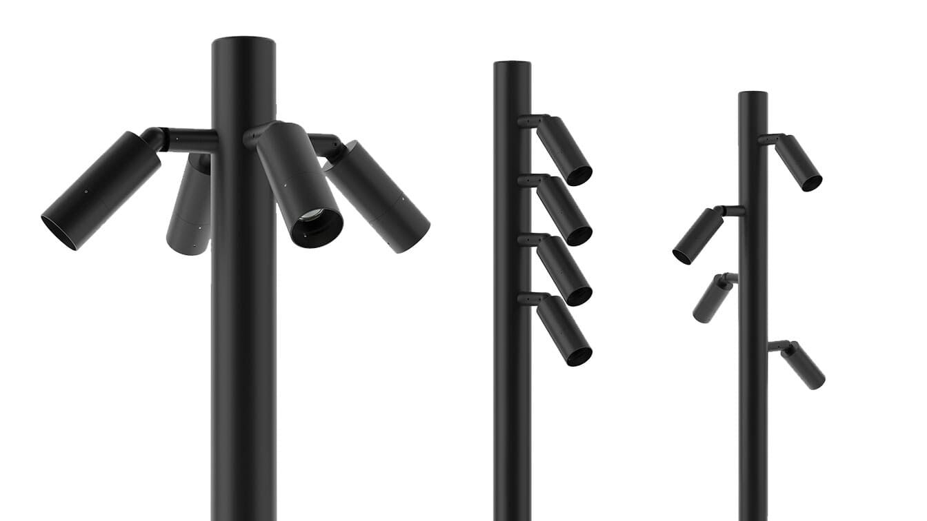 Denali Integral Pole by B-K Lighting | Archello