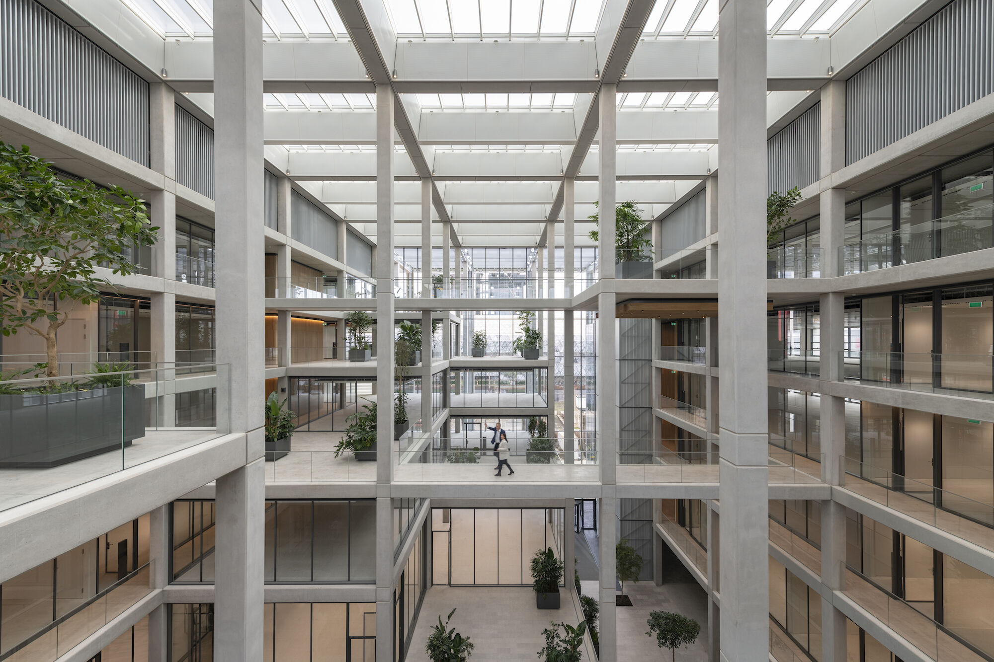 Gallery of ICÔNE Office Complex In Luxembourg | Foster + Partners ...