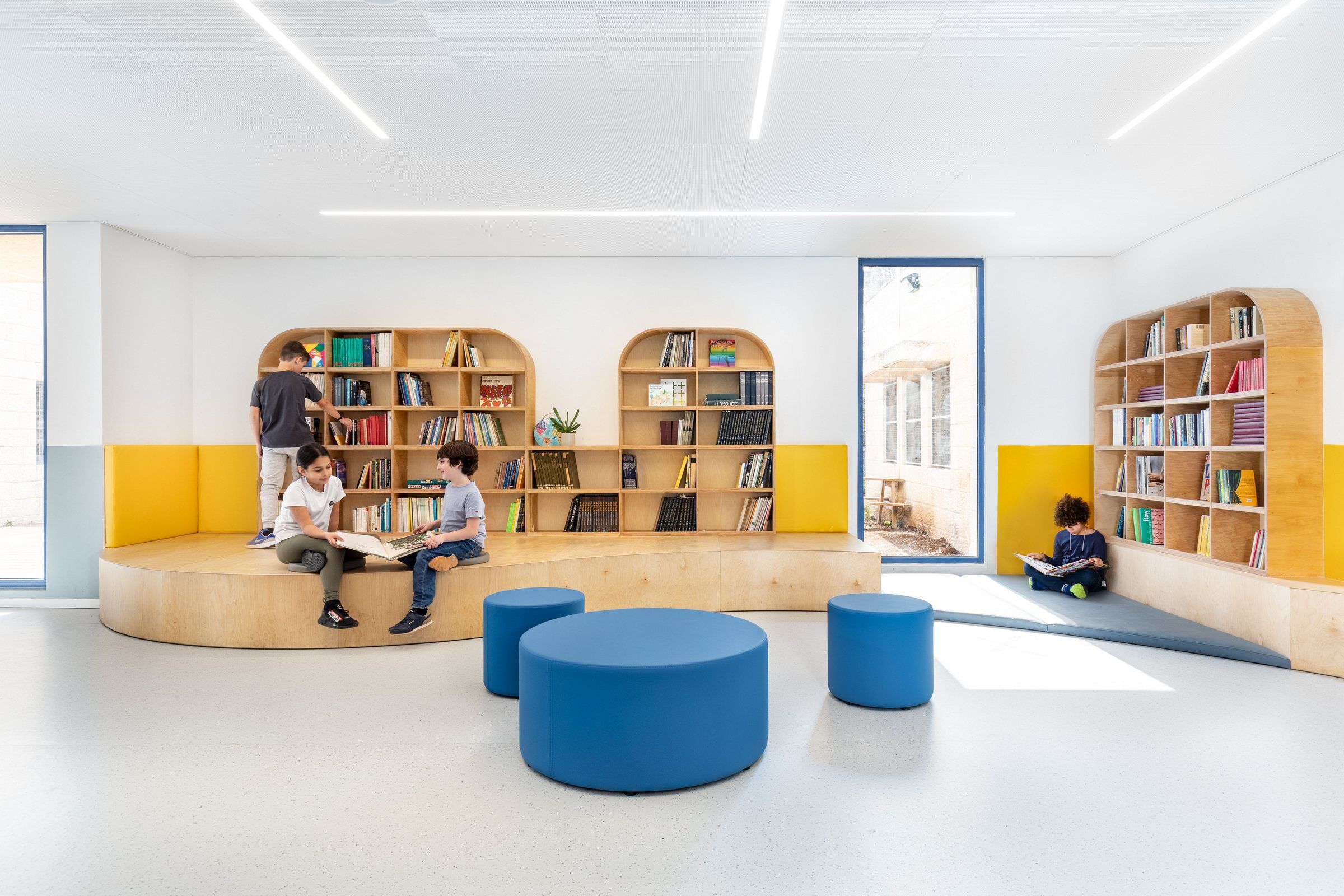 Ofek School // Public Spaces and Classrooms | Ayelet Fisher | Archello