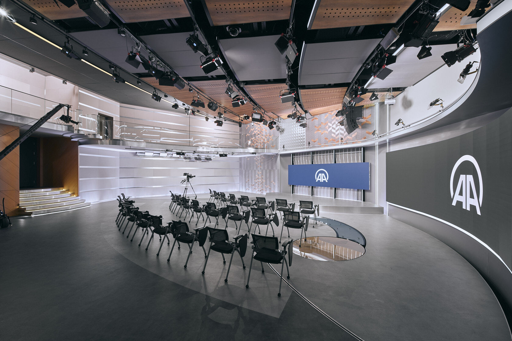 BROADCAST AND EVENT STUDIO FOR ANADOLU AGENCY | bab architects | Archello