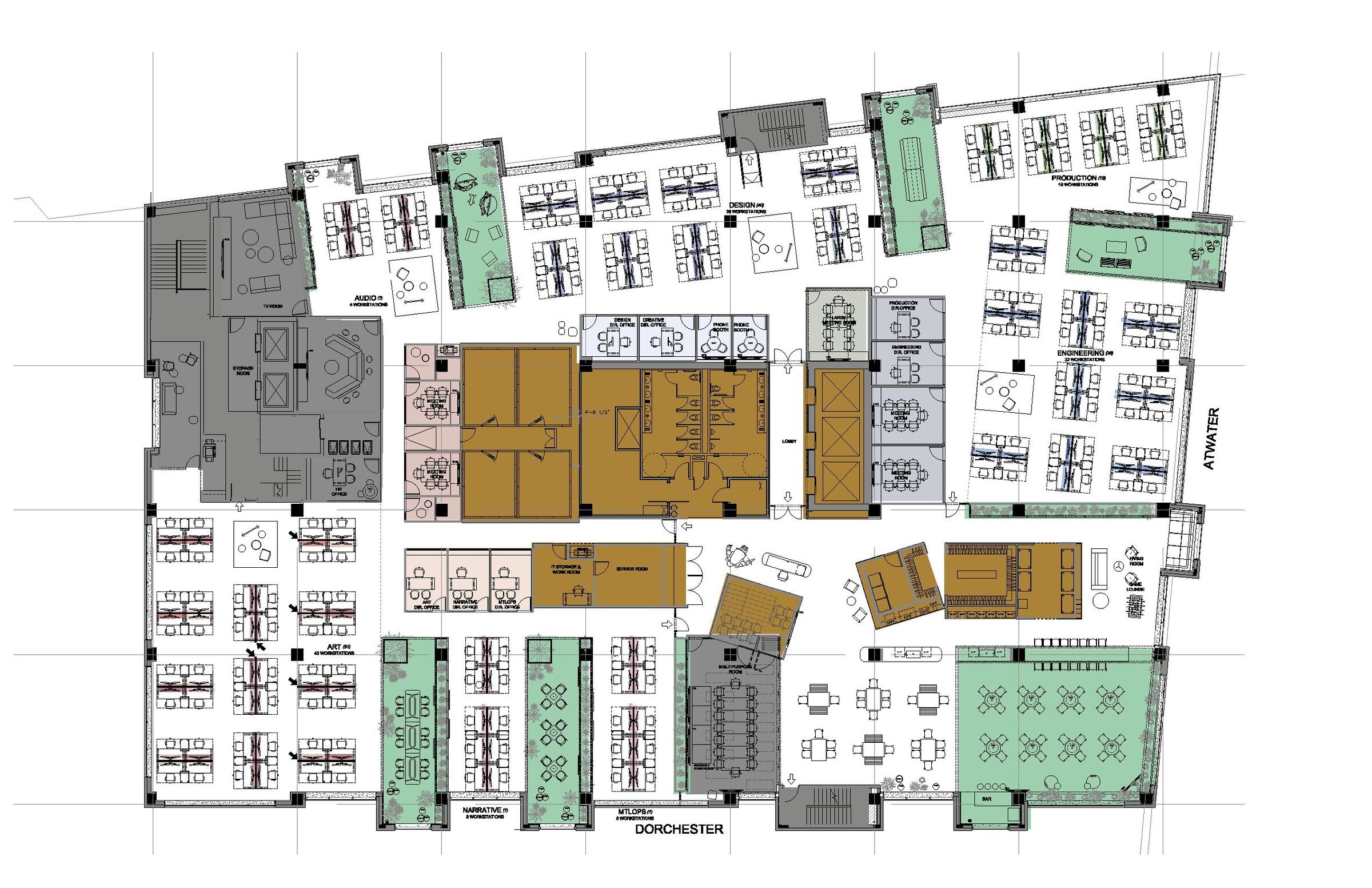 Gallery of Office Design for 2K | acdf architecture | Media - 2