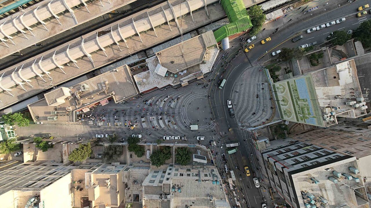 Tehran Entrance Plaza Station | CAAT STUDIO | Archello