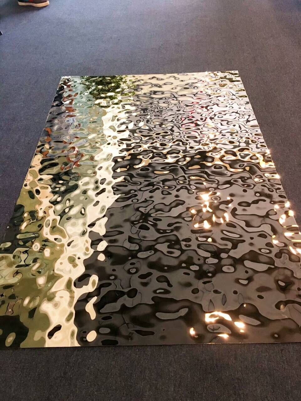 stainless steel water ripple mirror sheets by Wuxi Boweite Metal ...