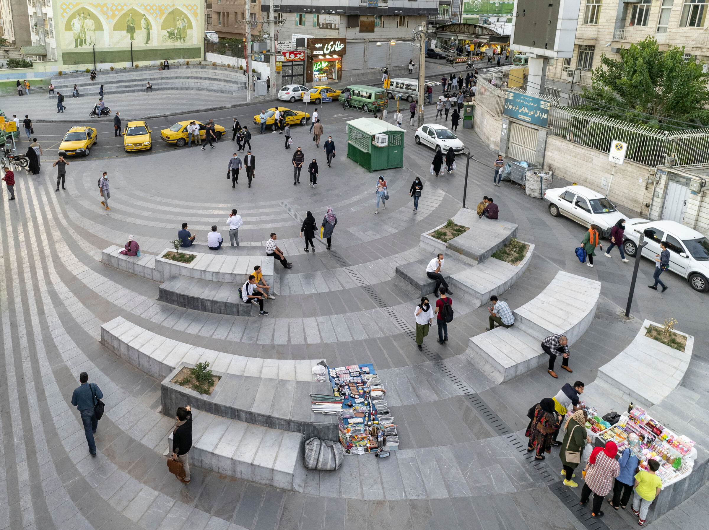 CAAT Studio revives a forgotten urban space around a metro station into ...