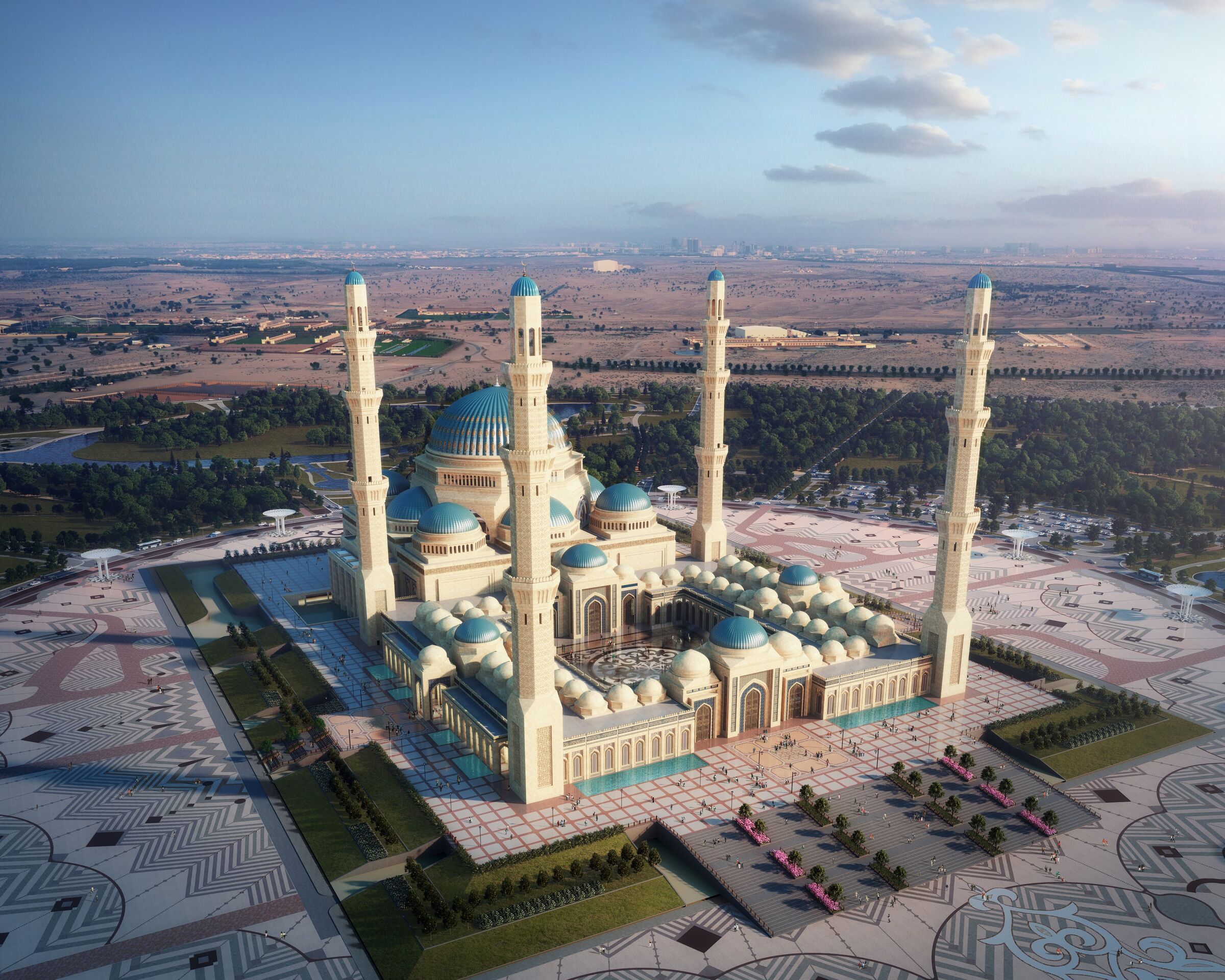 Gallery of Nur-Sultan Grand Mosque | Dewan Architects and Engineers ...