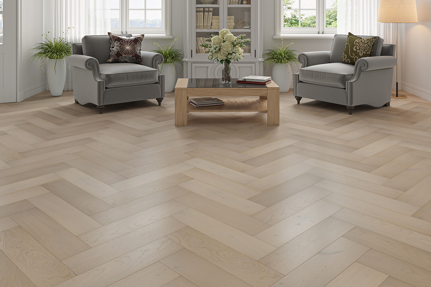 Painswick Glacier Engineered Oak by Luxury Flooring | Archello
