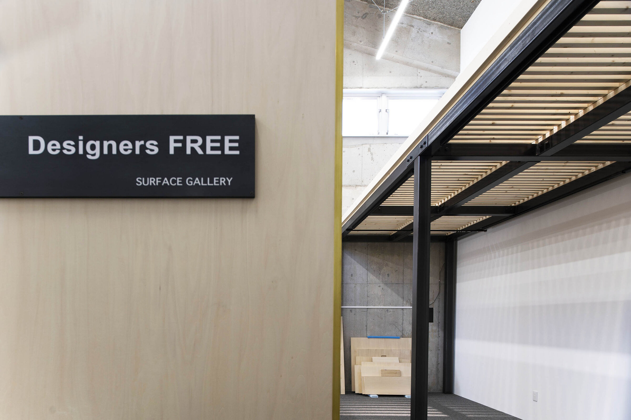 Gallery of Designers FREE surface gallery | Nakadoi Architect and ...