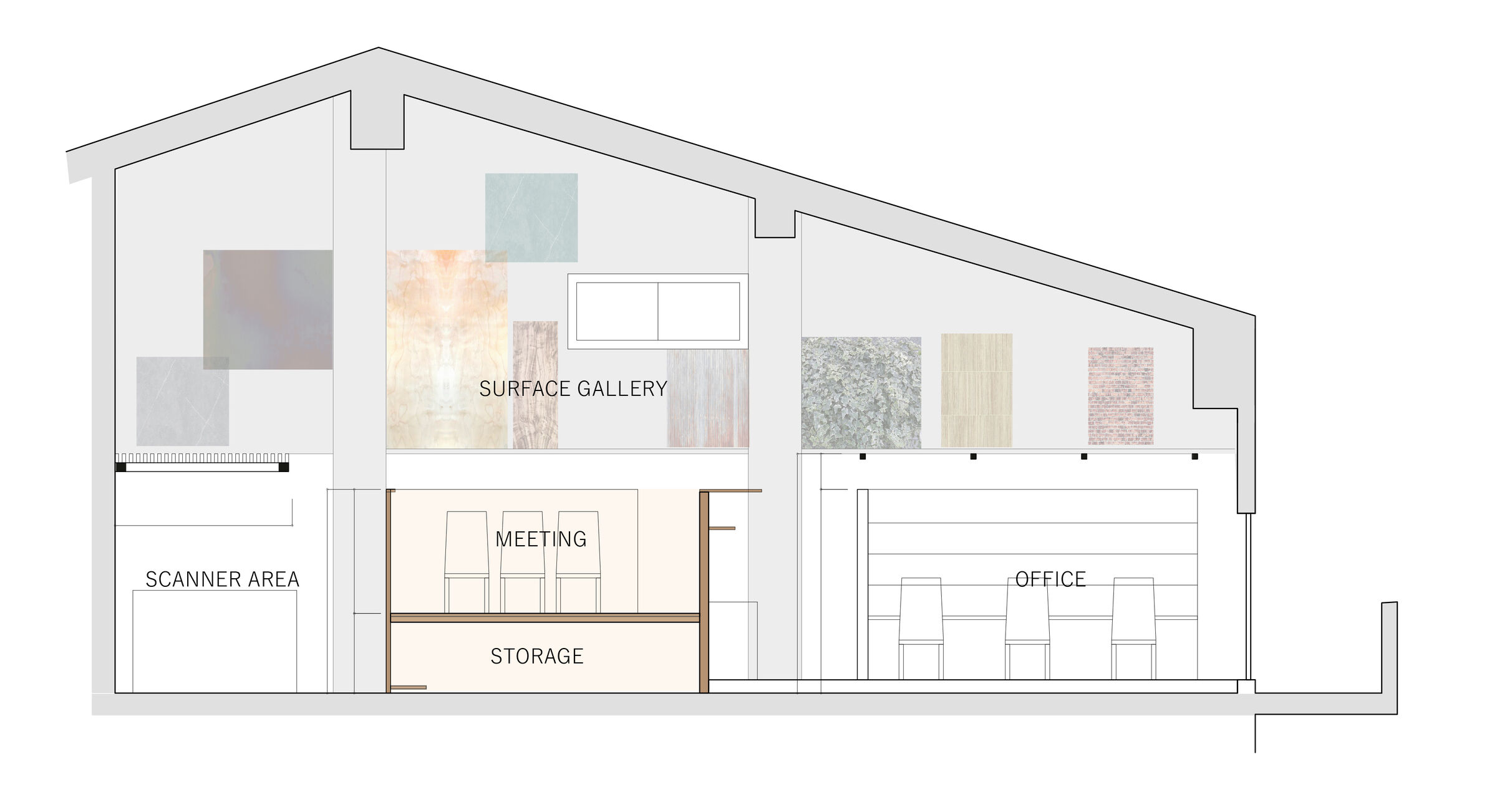 Gallery of Designers FREE surface gallery | Nakadoi Architect and ...