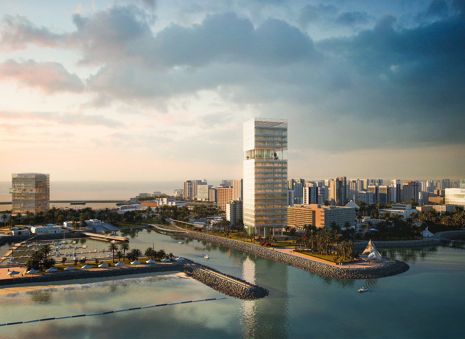 KFAS HEAD OFFICE & CONGRESS CENTRE Kuwait | PETITDIDIERPRIOUX ...