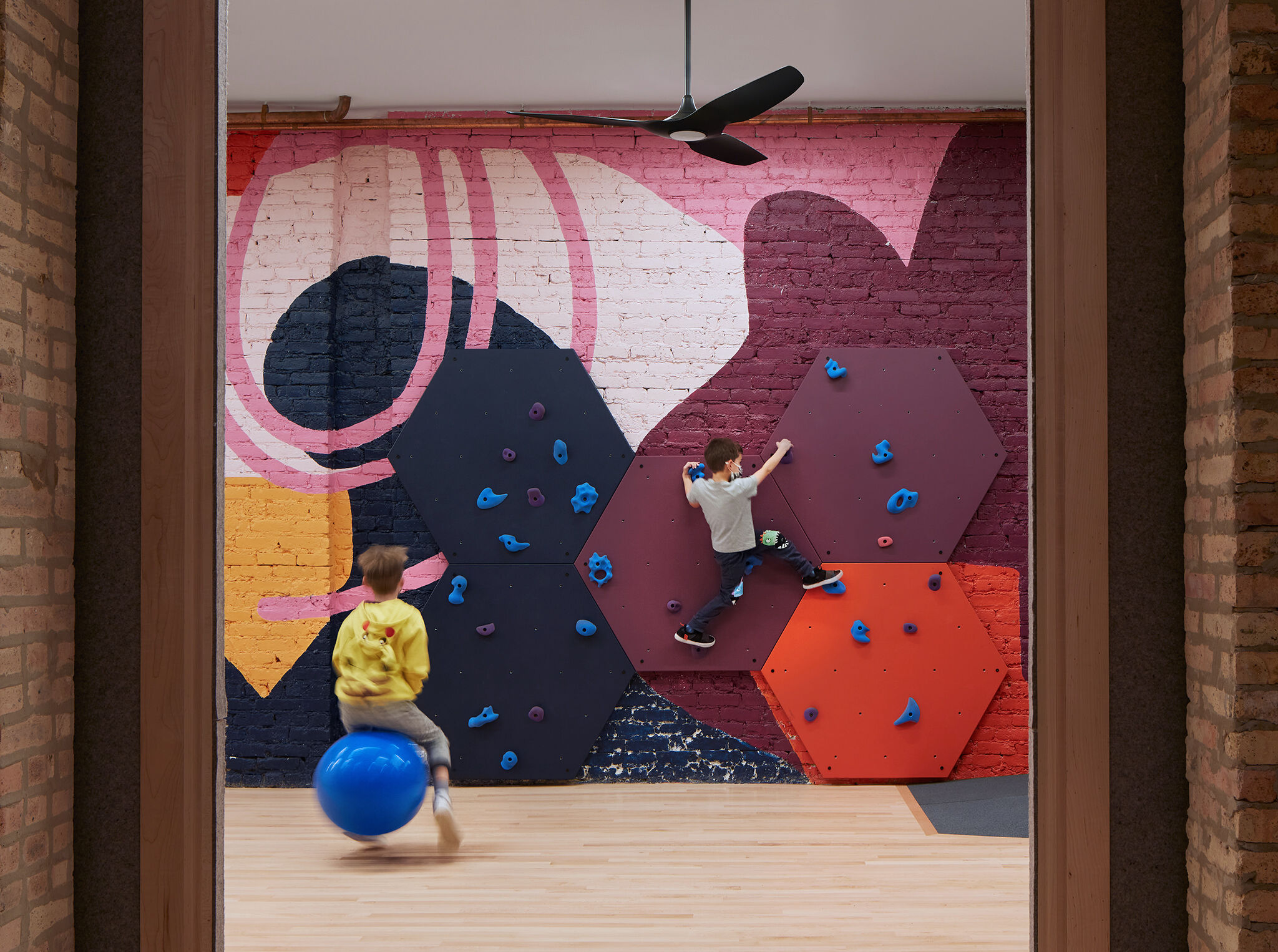 Brush Park Family Gym | moss Design | Archello