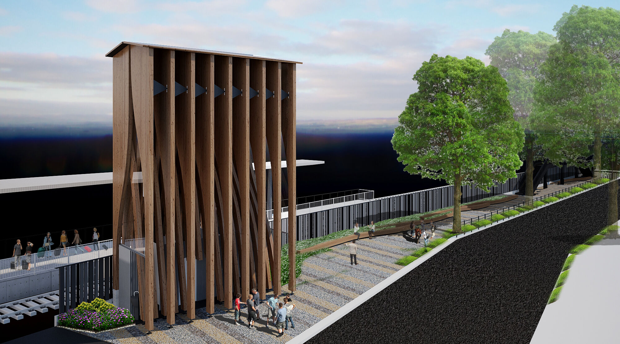 CLT Urban Pavilion | Takashi Niwa Architects | Archello