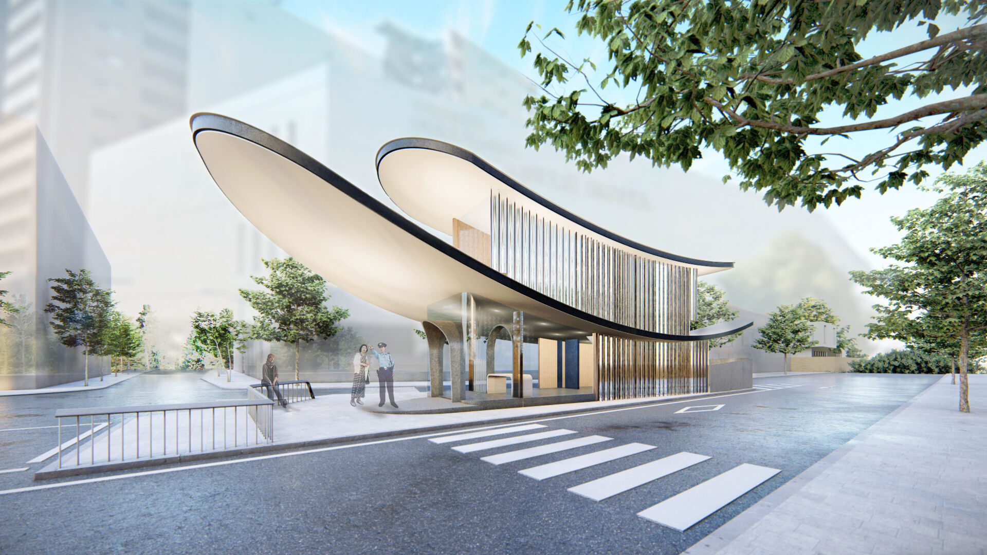 Drive Canopy | Takashi Niwa Architects | Archello