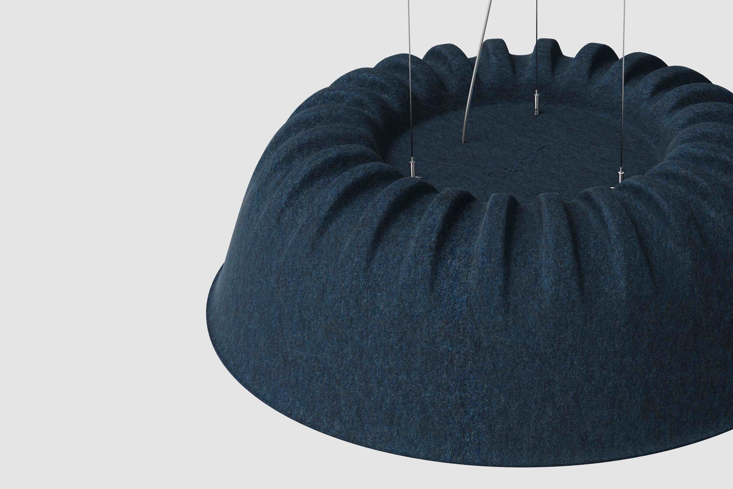 Fost Large PET Felt Acoustic Lamp by De Vorm | Archello