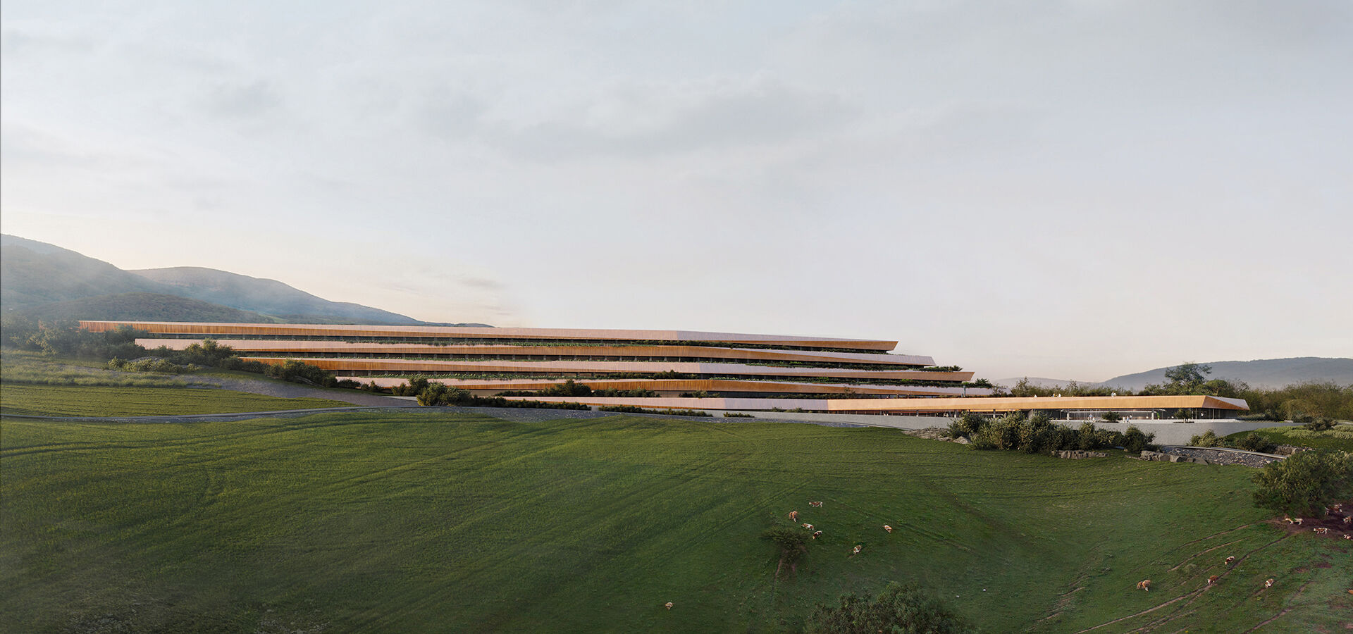 Gallery of Sustainable eco resort near Elbrus mountain | RYMAR.STUDIO ...