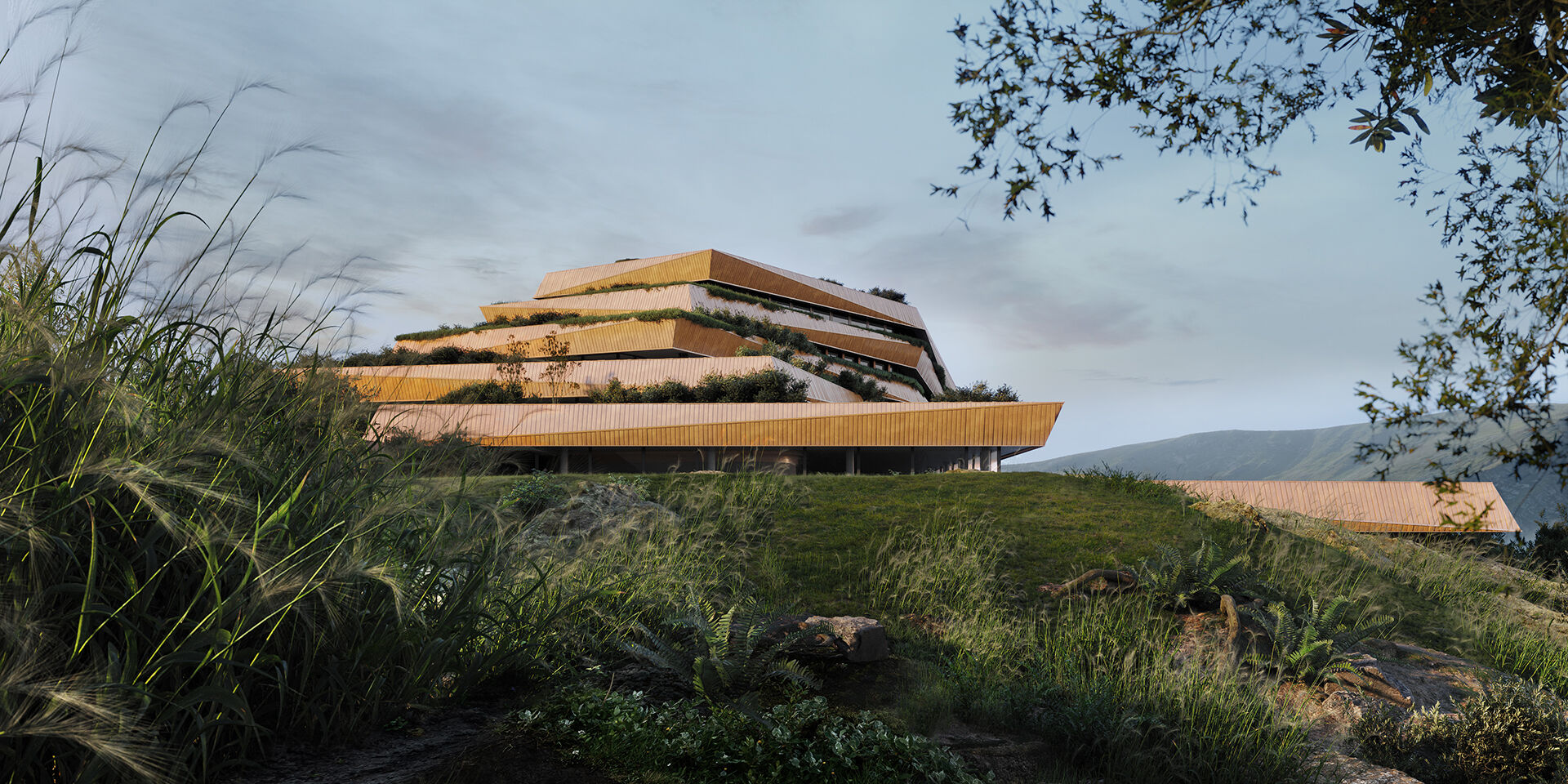 Gallery of Sustainable eco resort near Elbrus mountain | RYMAR.STUDIO ...