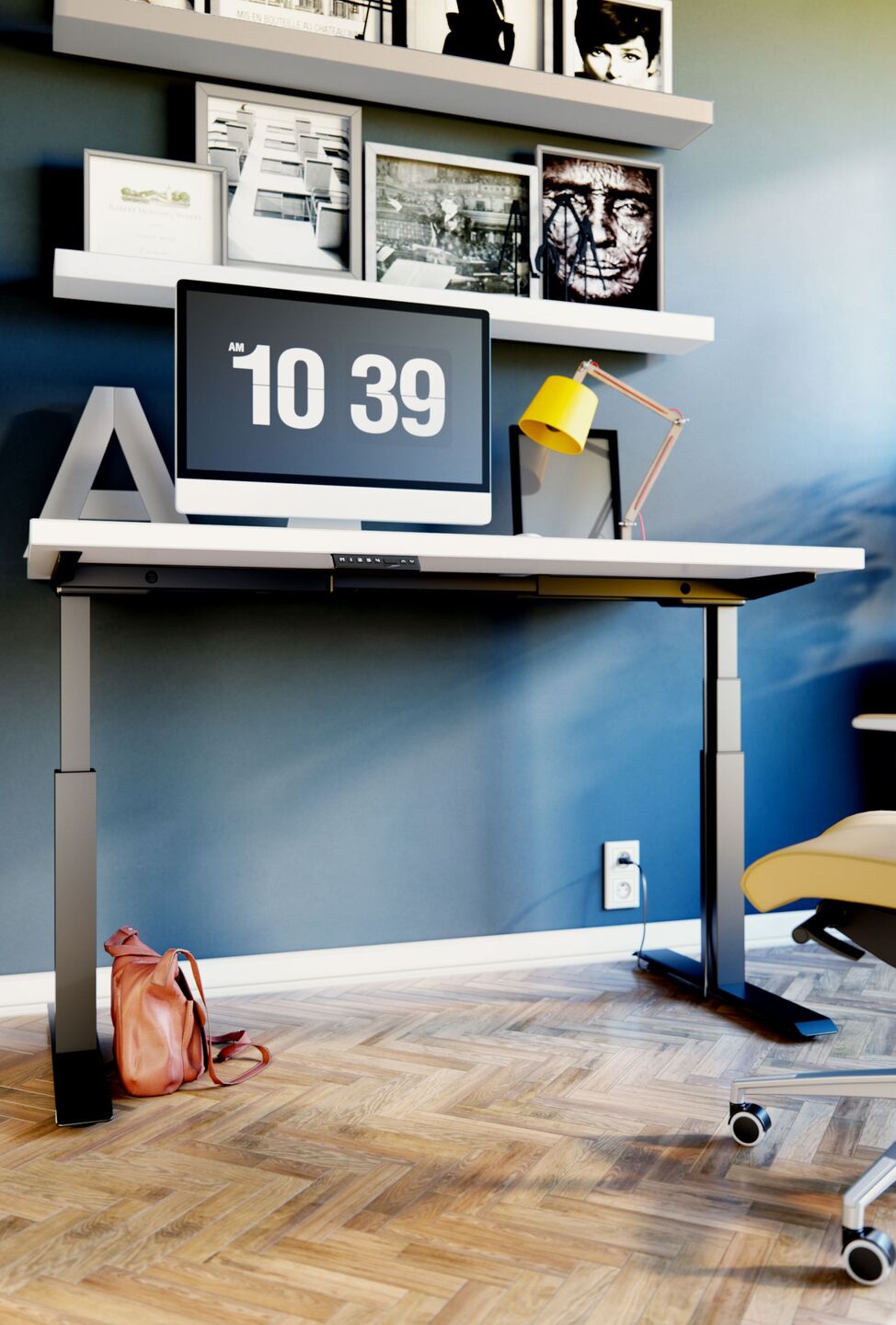 TLEL4 - Electric Standing Height Adjustable Table Leg Set by Doug ...