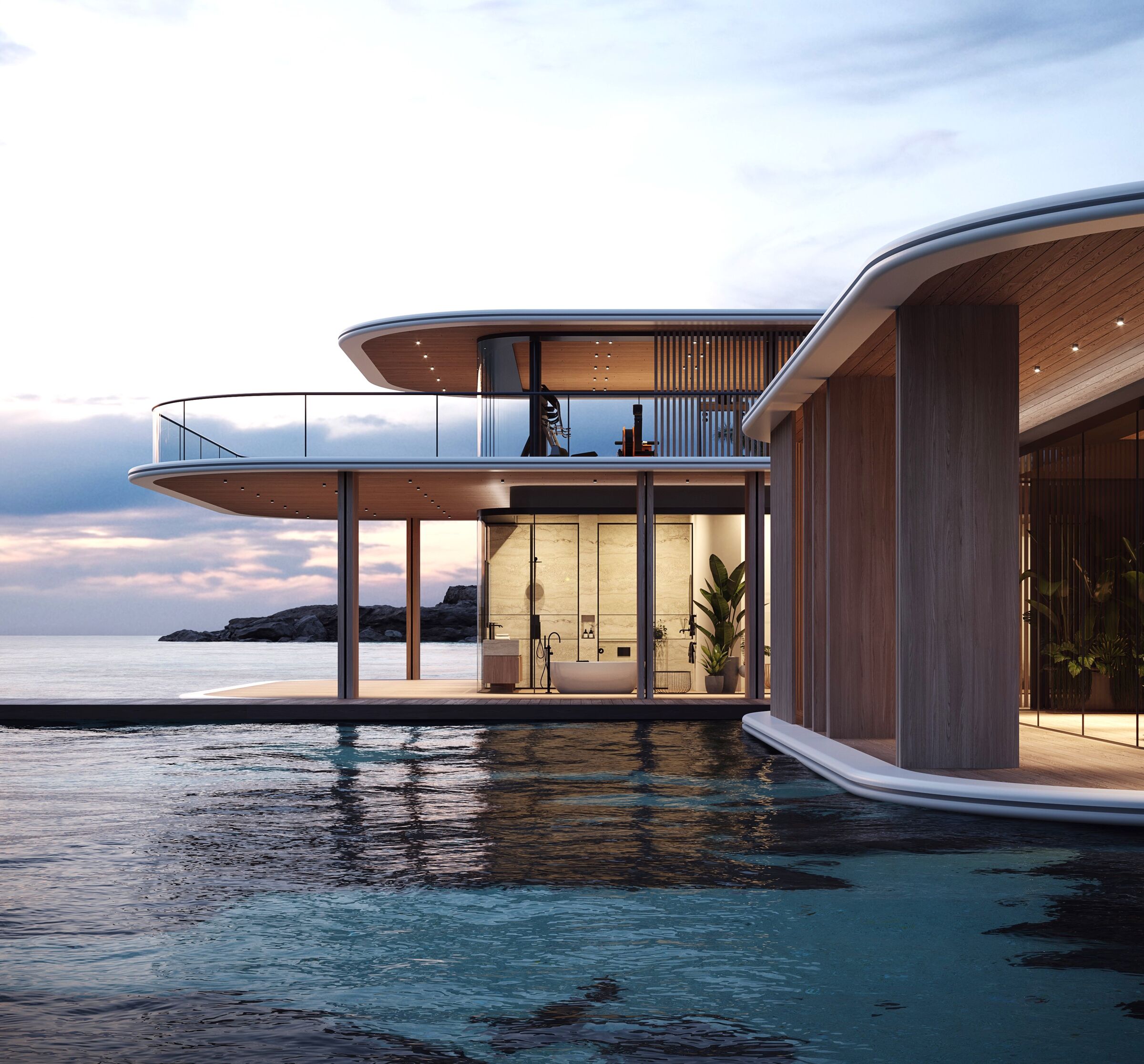 Floating Villa | DYMITR MALCEW | Archello