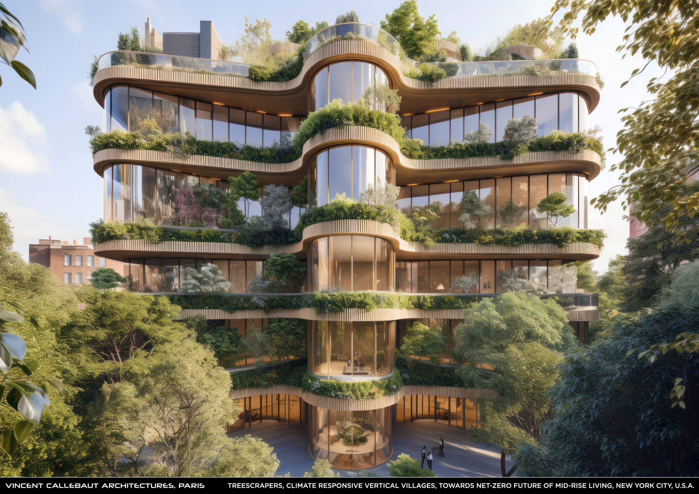 Gallery of TREESCRAPERS | Vincent Callebaut Architectures | Media - 10