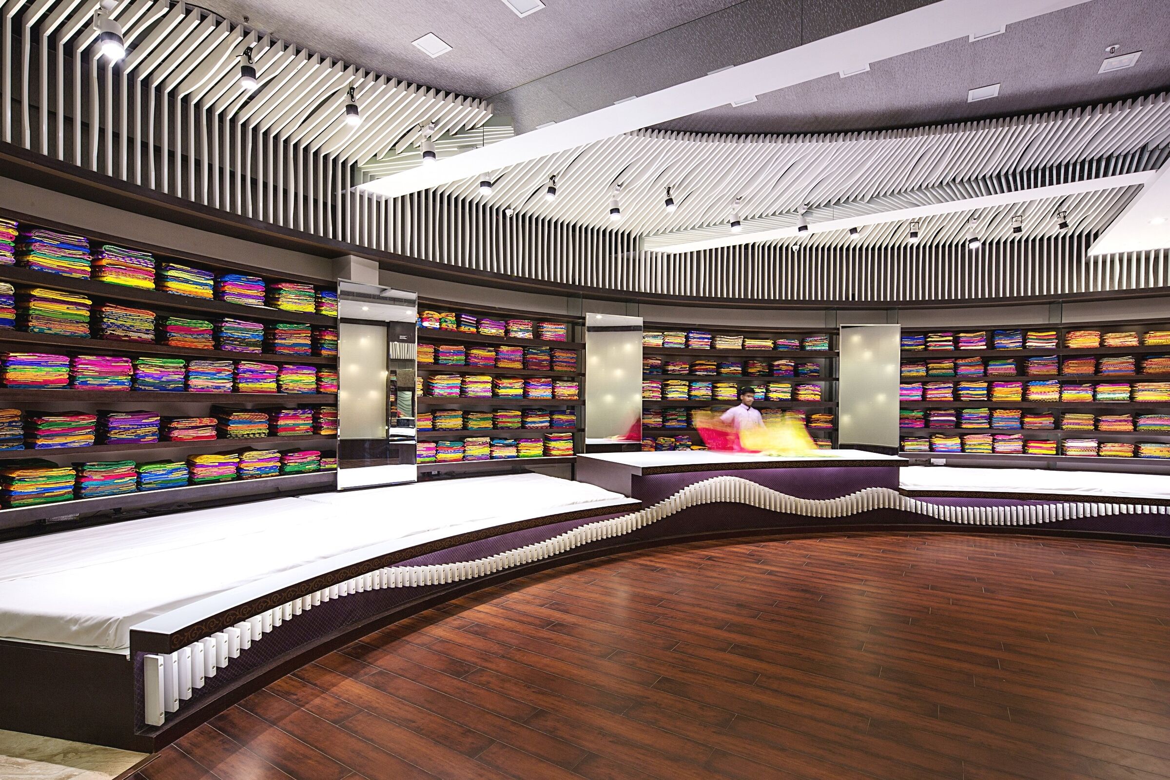 Gallery of Balaji Silks Showroom | studio TAB | Media - 8