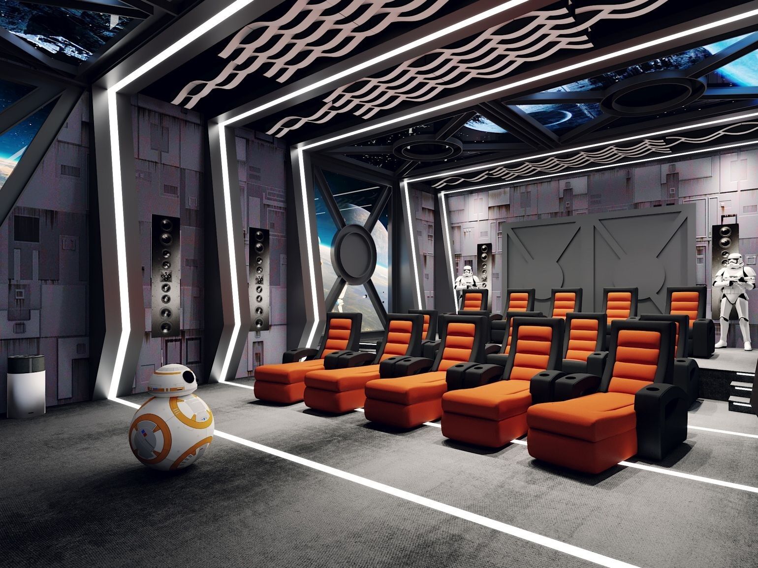 Star Wars Theater | Vicoustic | Archello