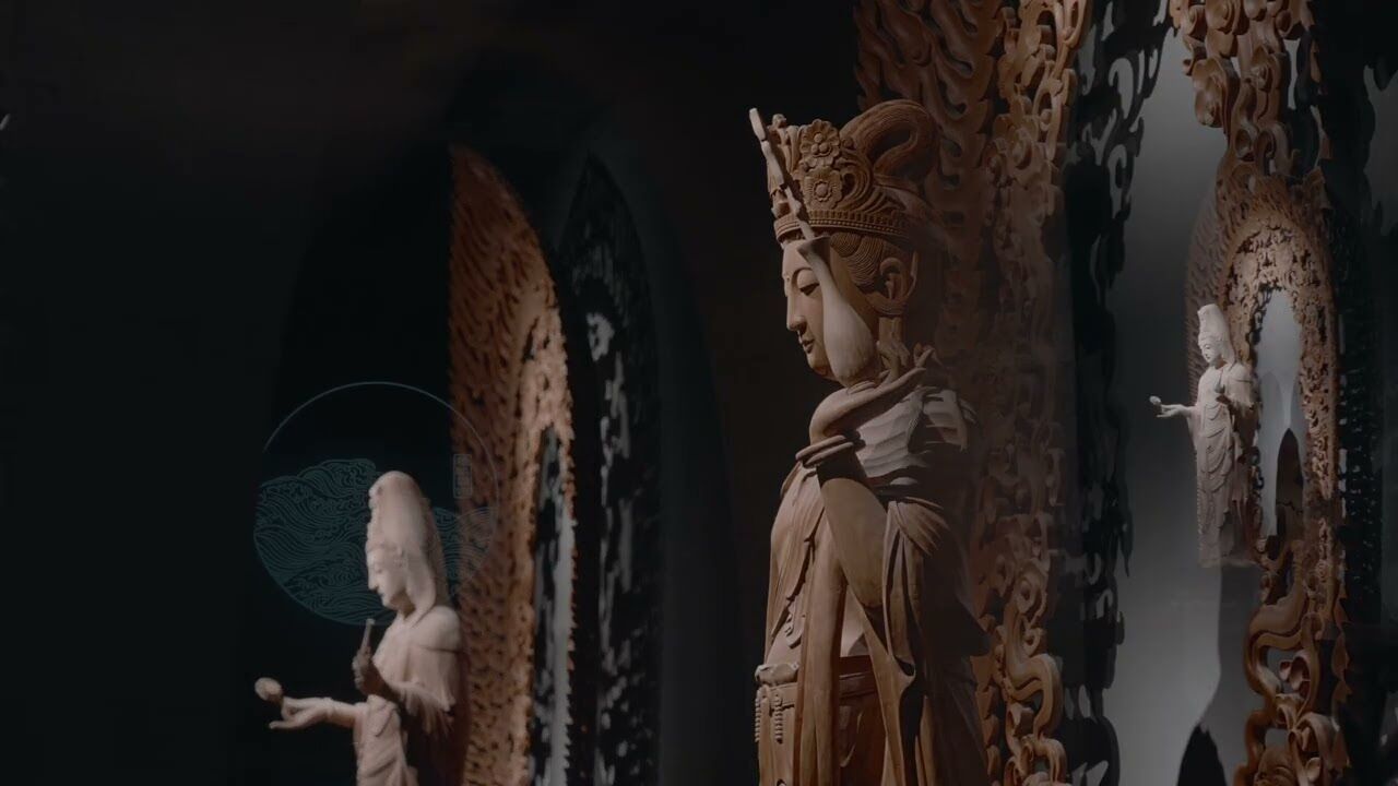 Ji Xin Monastery, Wood Buddha Statue | ARCHSTUDIO | Archello