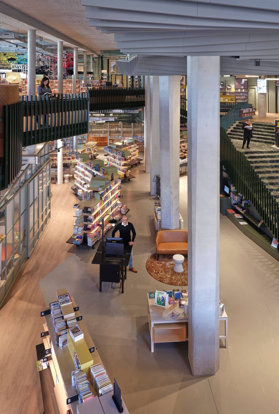 Gallery of Library and Parking Garage | Common Affairs | Media - 11