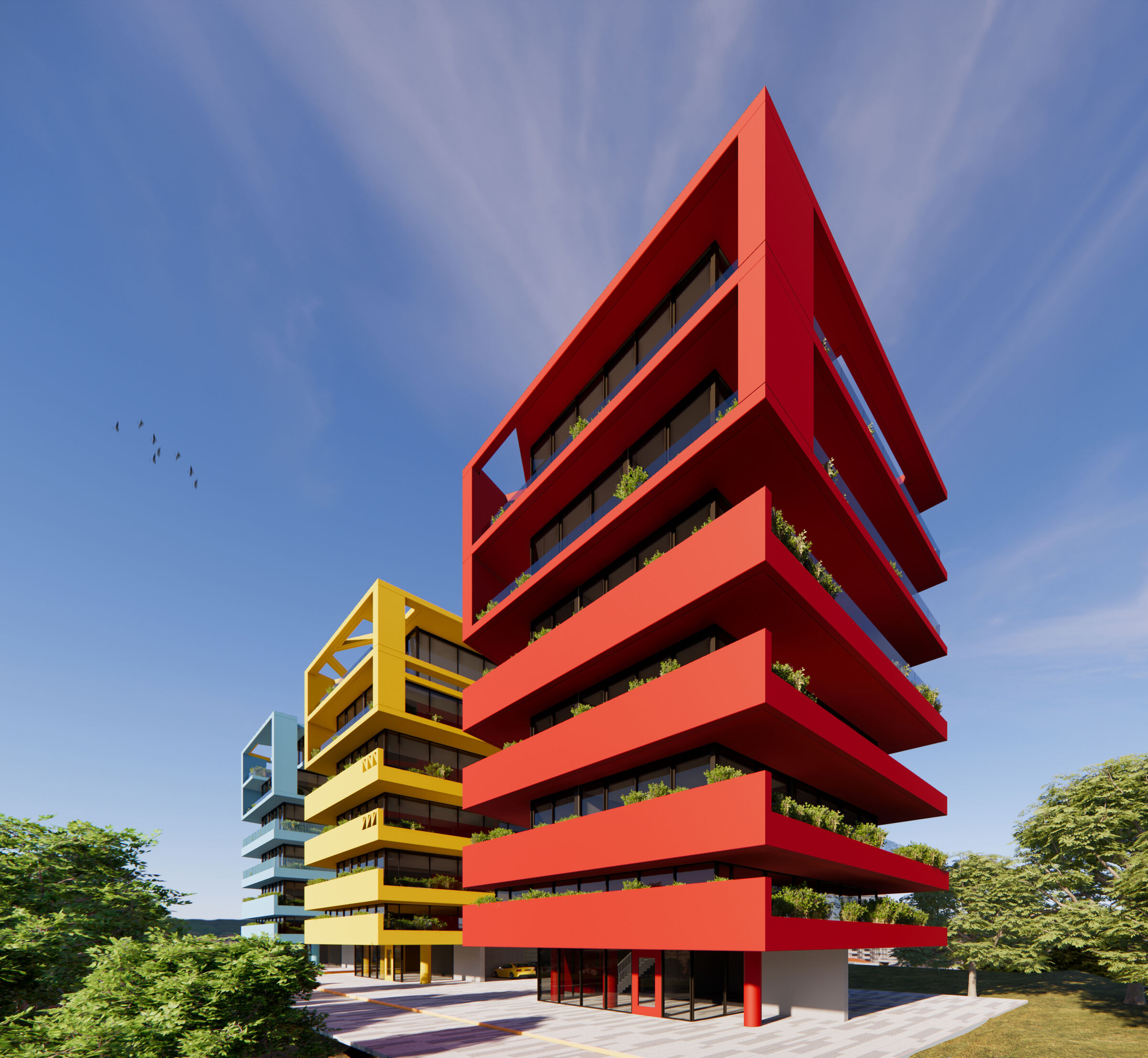 Residential compound in Glyfada_Athens | Markos Skampalis Architect | Archello