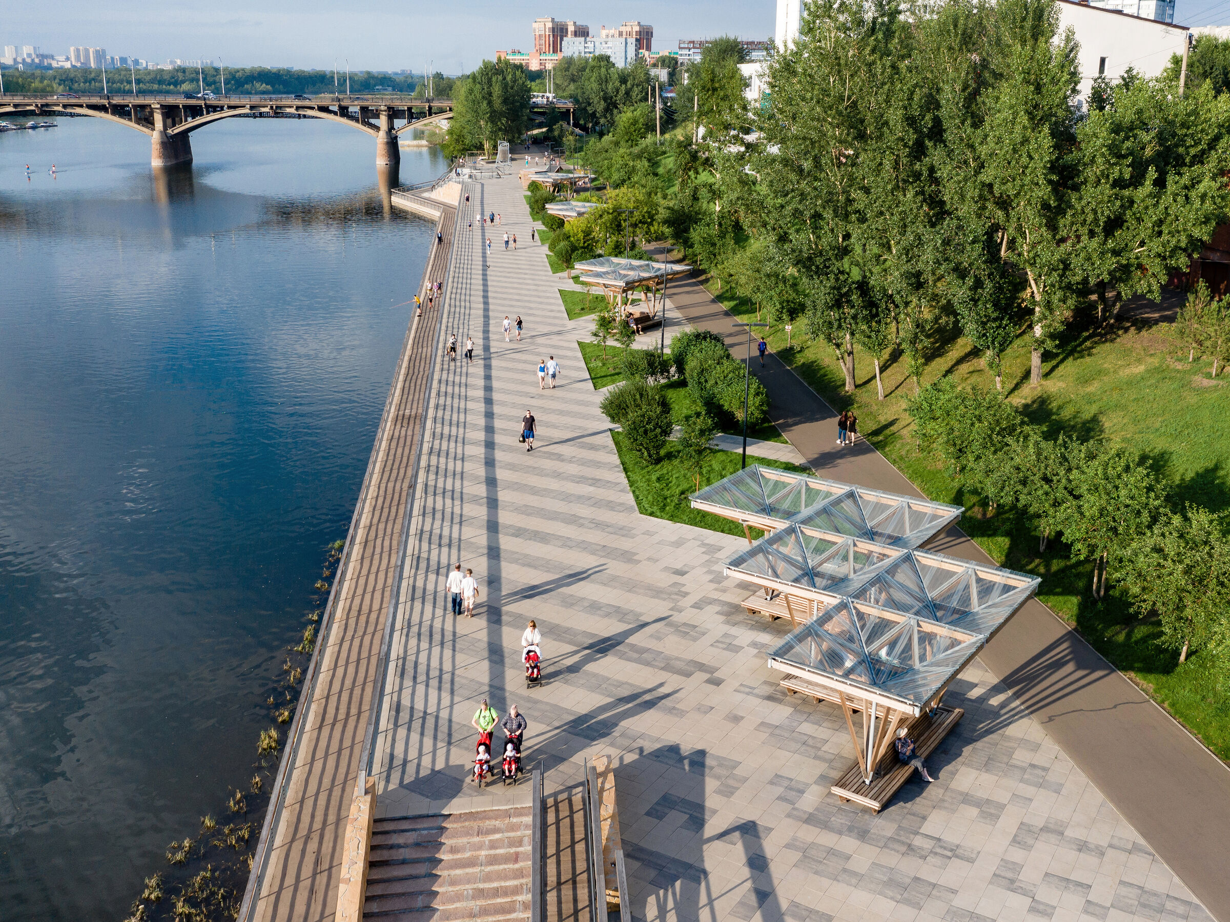 PROMENADE WITH AMPHITHEATER AND ART OBJECT | OOO “ADM” - "Architecture ...