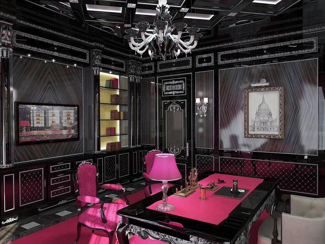 Baroque Office Design by Modenese | MODENESE LUXURY INTERIORS | Archello