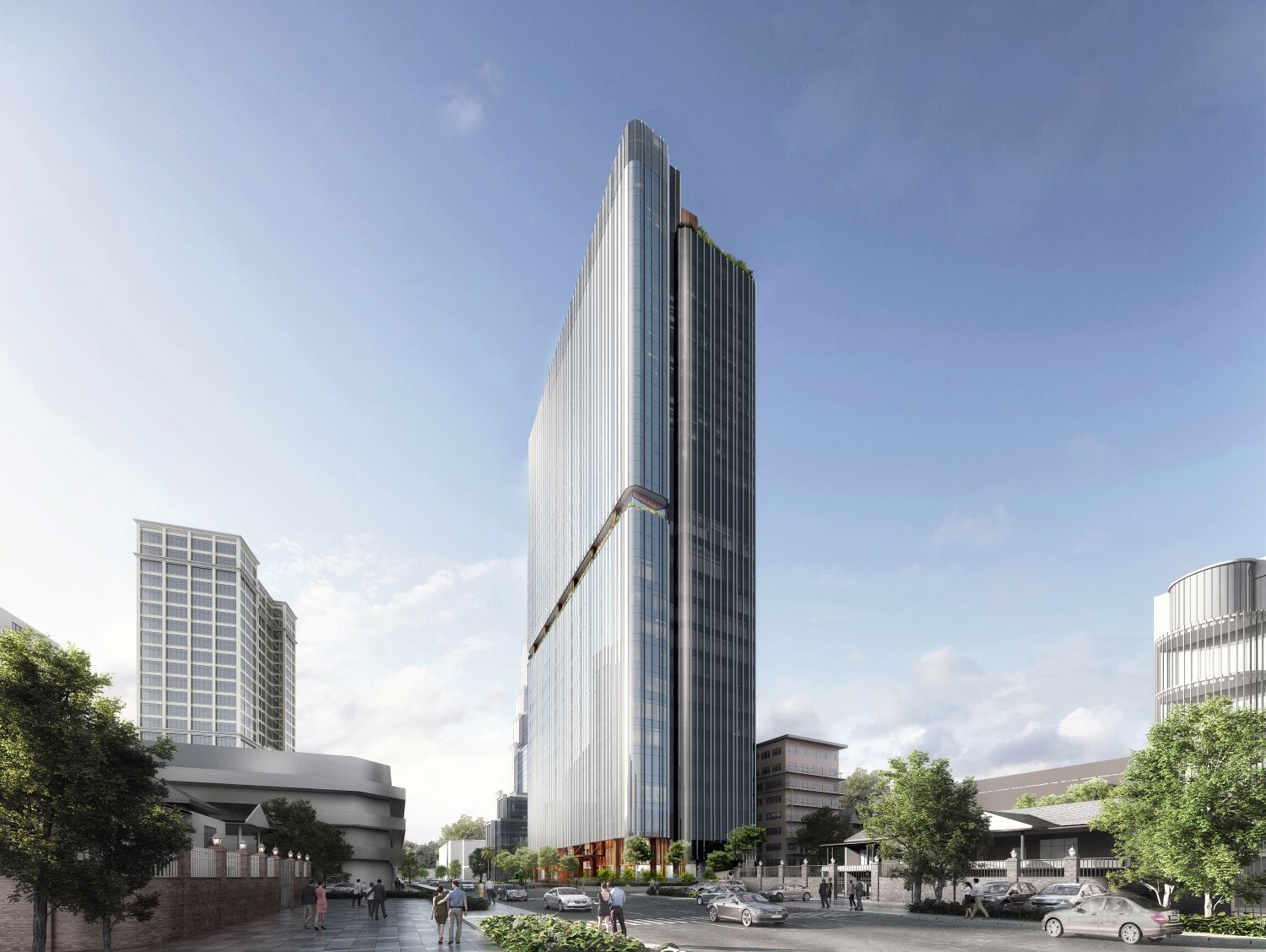 Gallery of Norodom Business Tower | Aedas | Media - 2