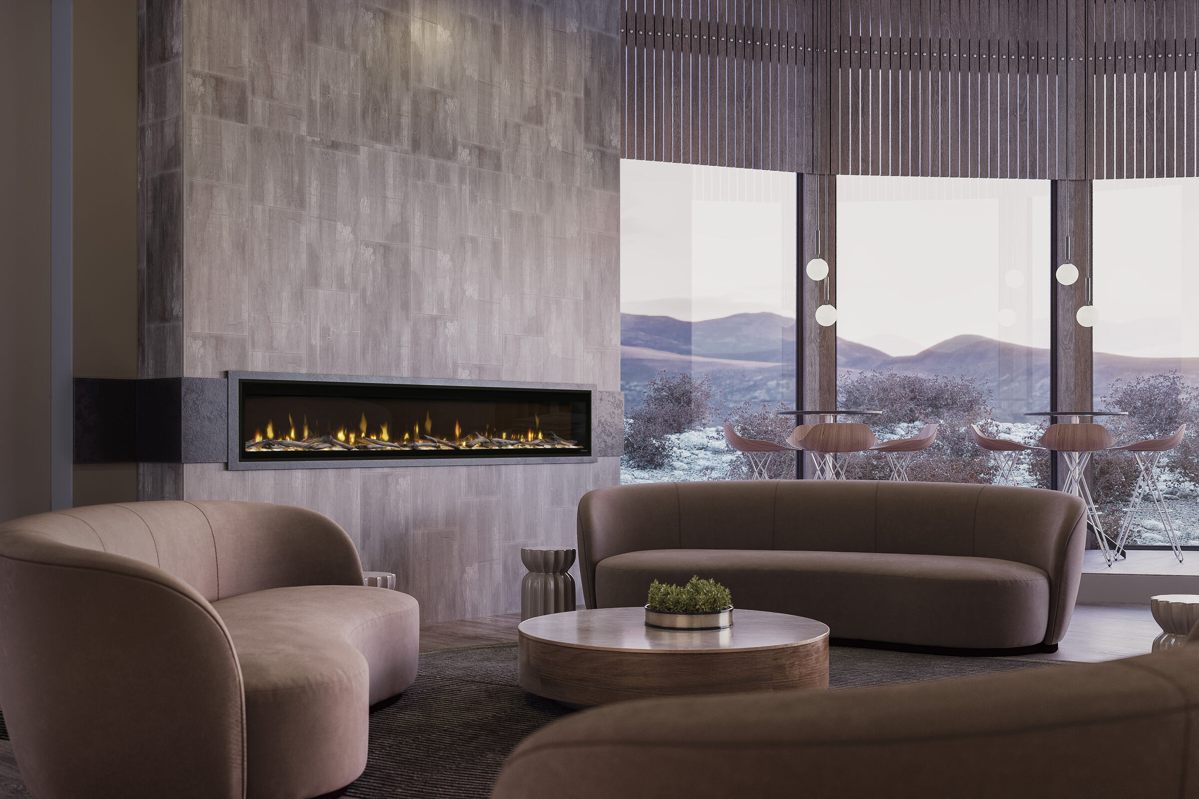 100 Ignite Evolve Linear Electric Fireplace By Glen Dimplex Americas Archello
