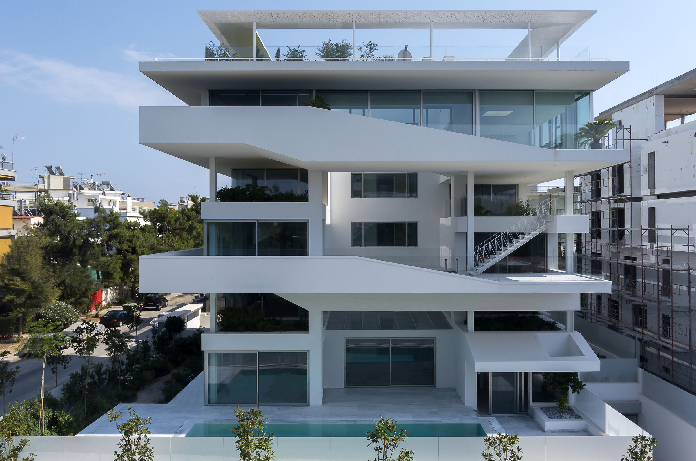 Gallery of Aloof Houses | KLAB architecture (kinetic lab of ...