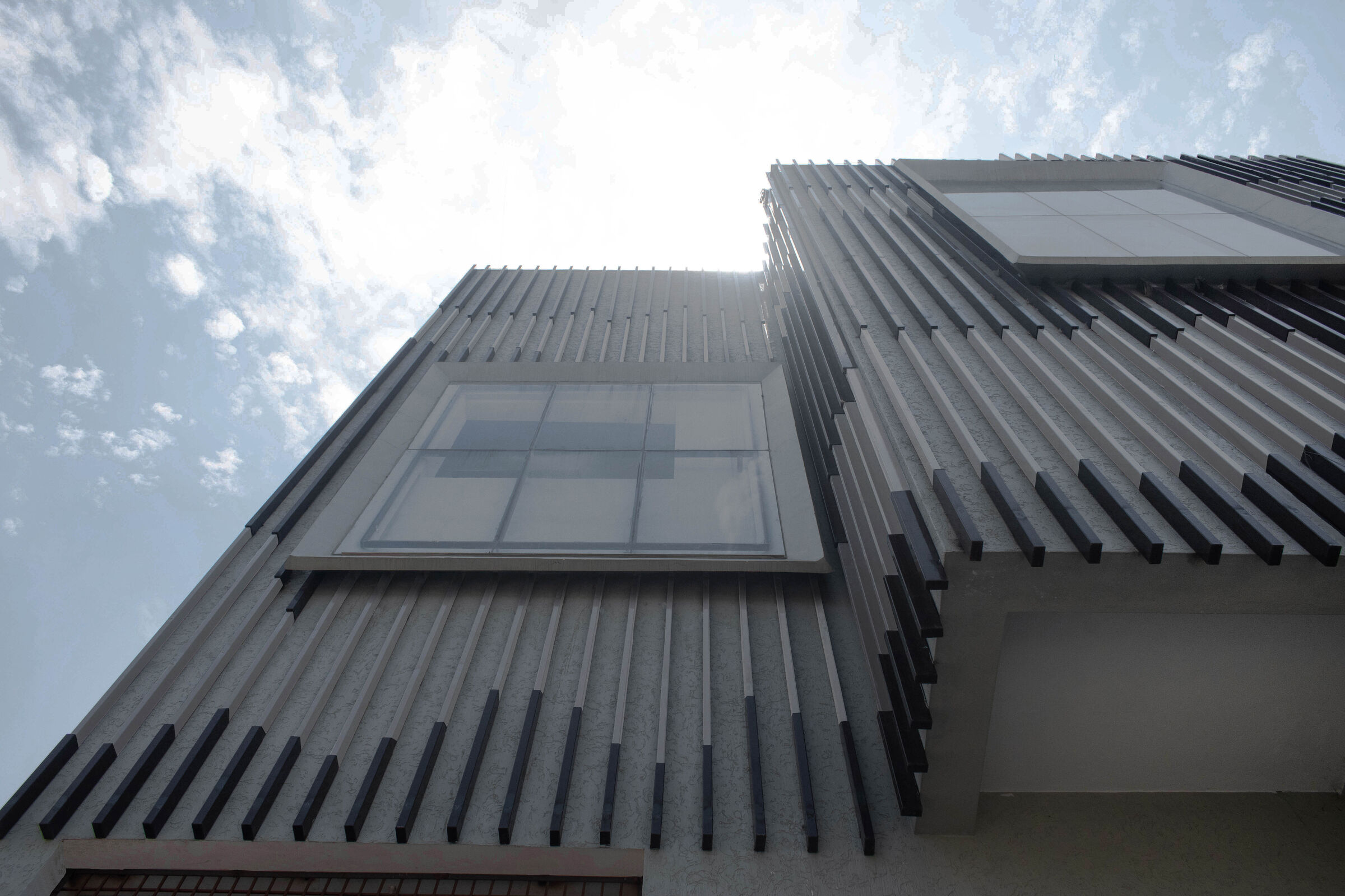 Rhythmic Screened Facade | A.J Architects | Archello