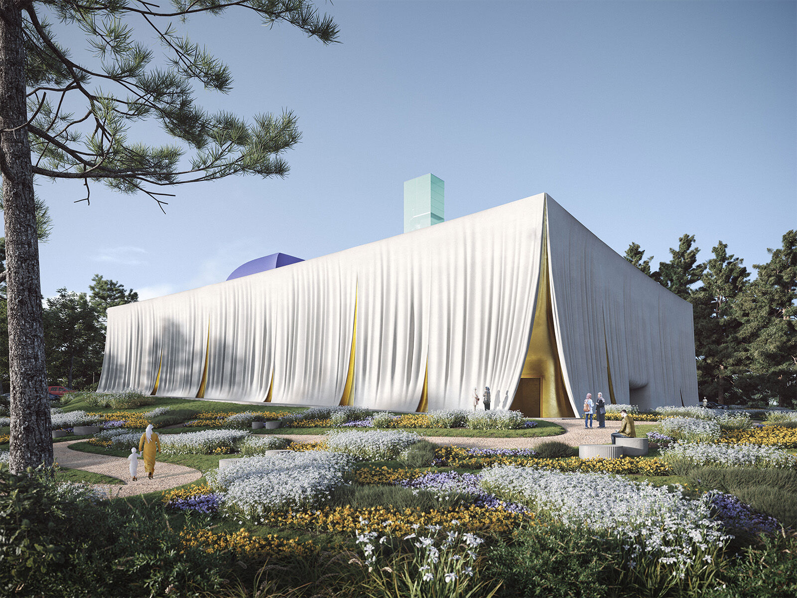 New mosque in Preston | Oikonomakis Siampakoulis architects | Archello