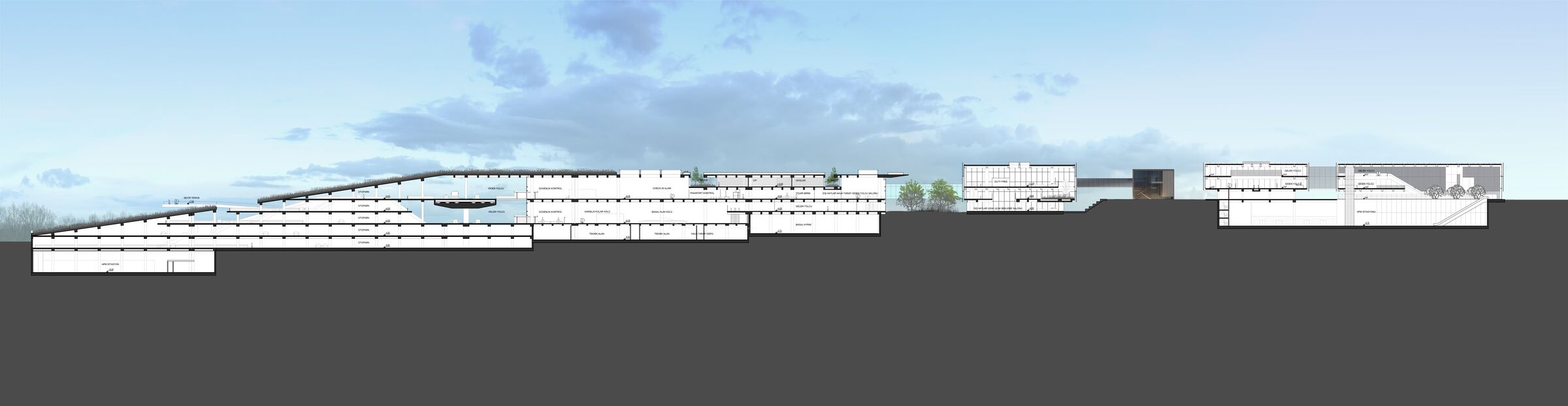 Gallery of SABIHA GOKCEN INTENATIONAL AIRPORT TERMINAL III | Emre ...