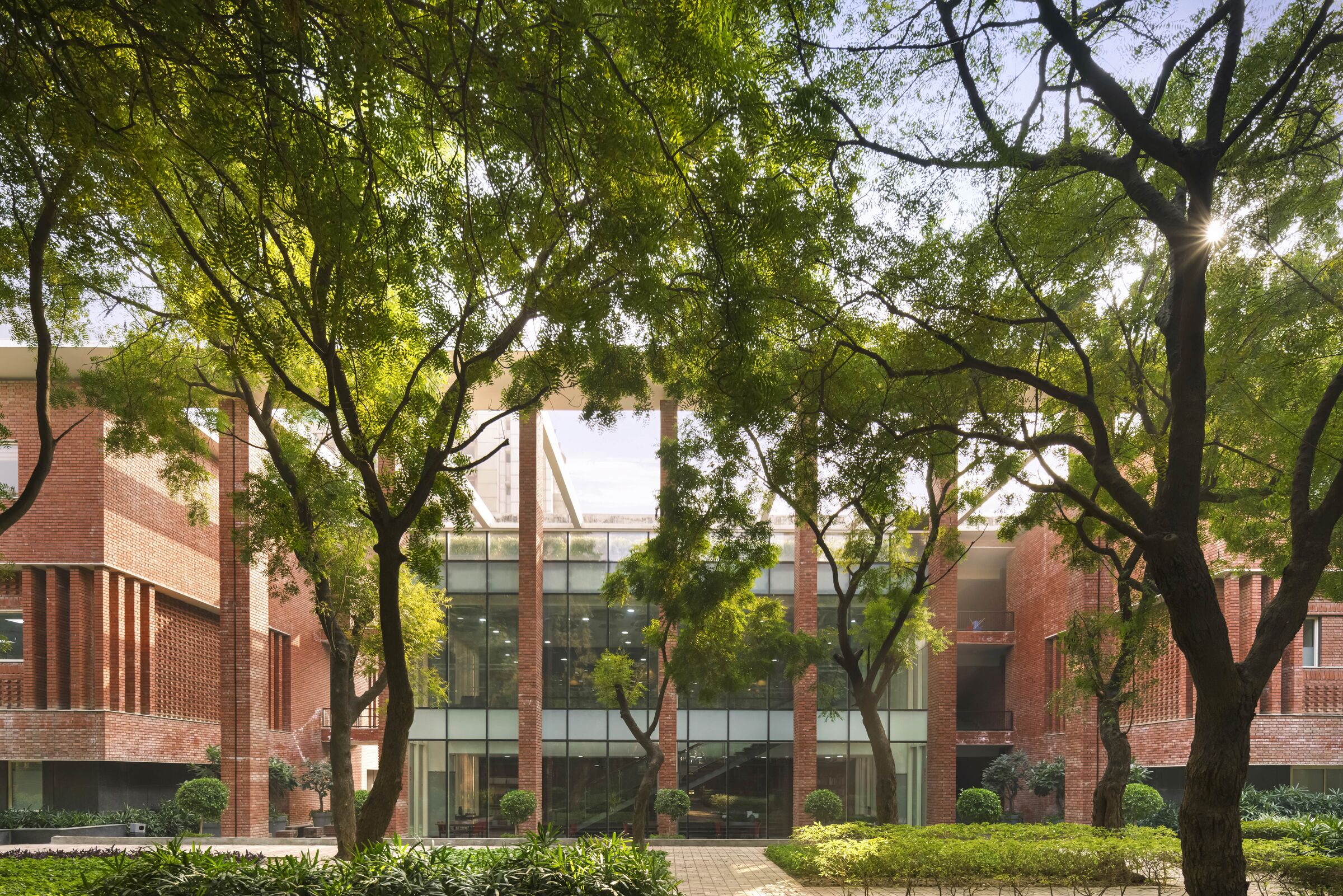 Morphogenesis designs a sustainable Indian hospitality school using local building traditions ...