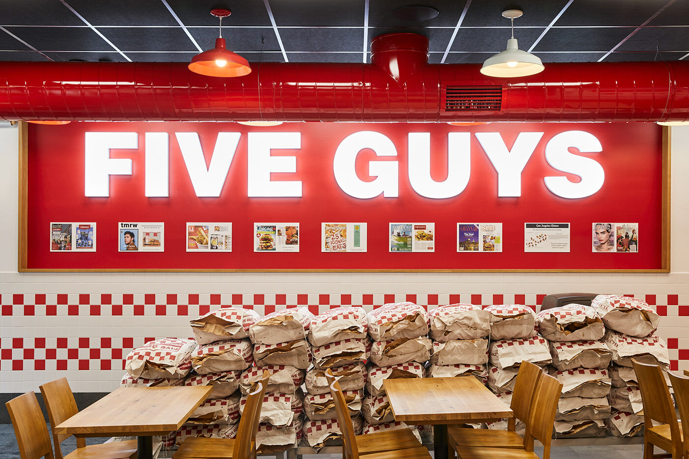 Five Guys | Southbank Melbourne | COOOP. | Archello