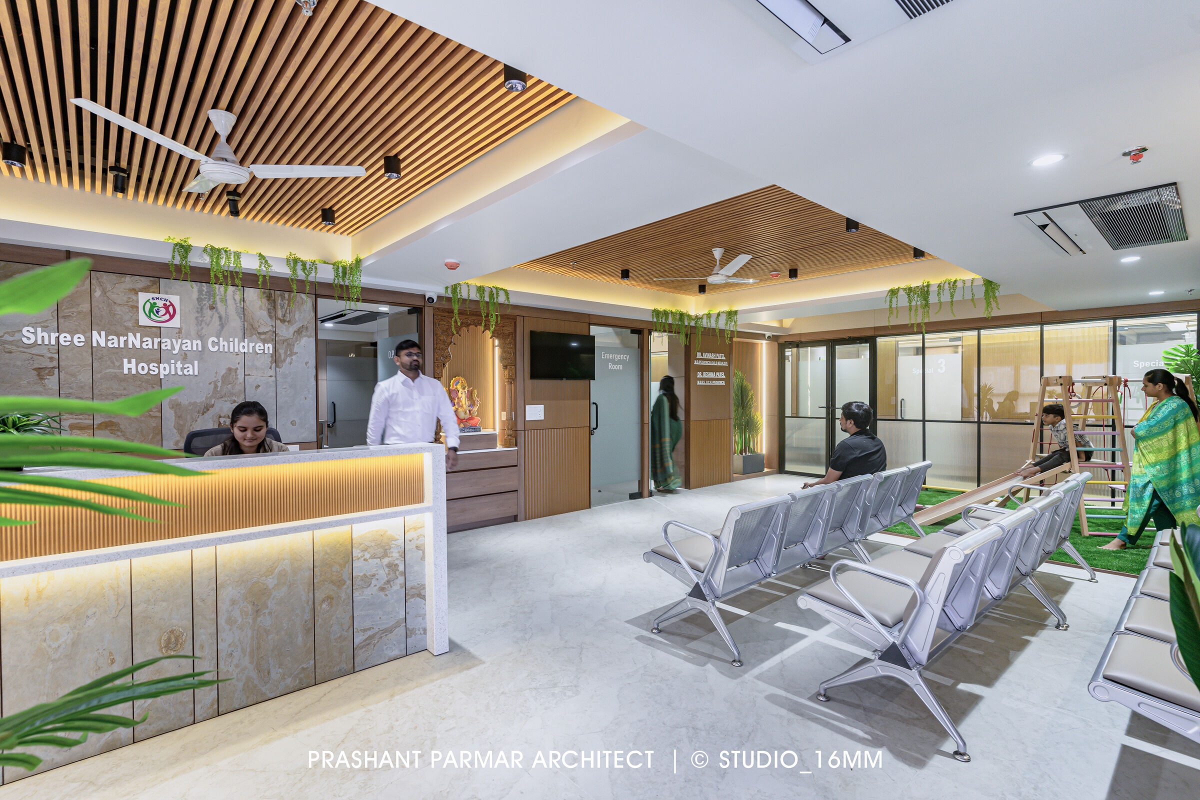 Shree Narnarayan Children Hospital in Gandhinagar | Prashant Parmar Architect | Archello